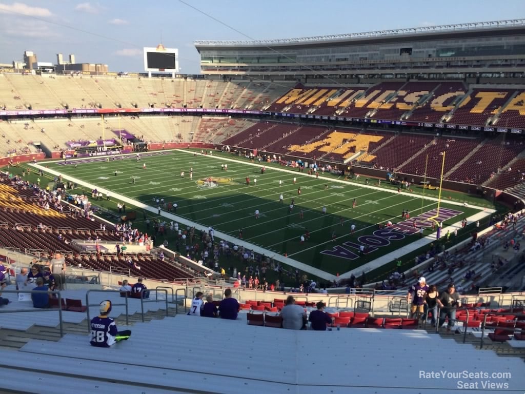 Section 203 at Huntington Bank Stadium - RateYourSeats.com Section 203 at Huntington Bank Stadium - RateYourSeats.com