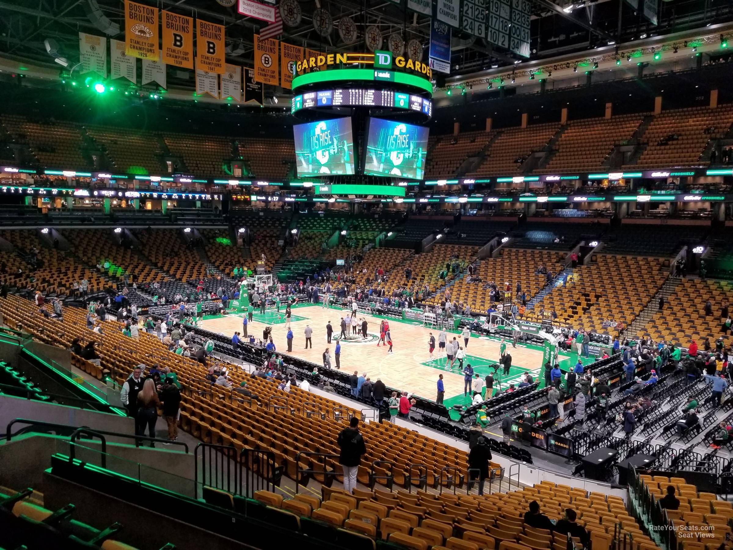 TD Garden Loge 9 - Boston Celtics - RateYourSeats.com
