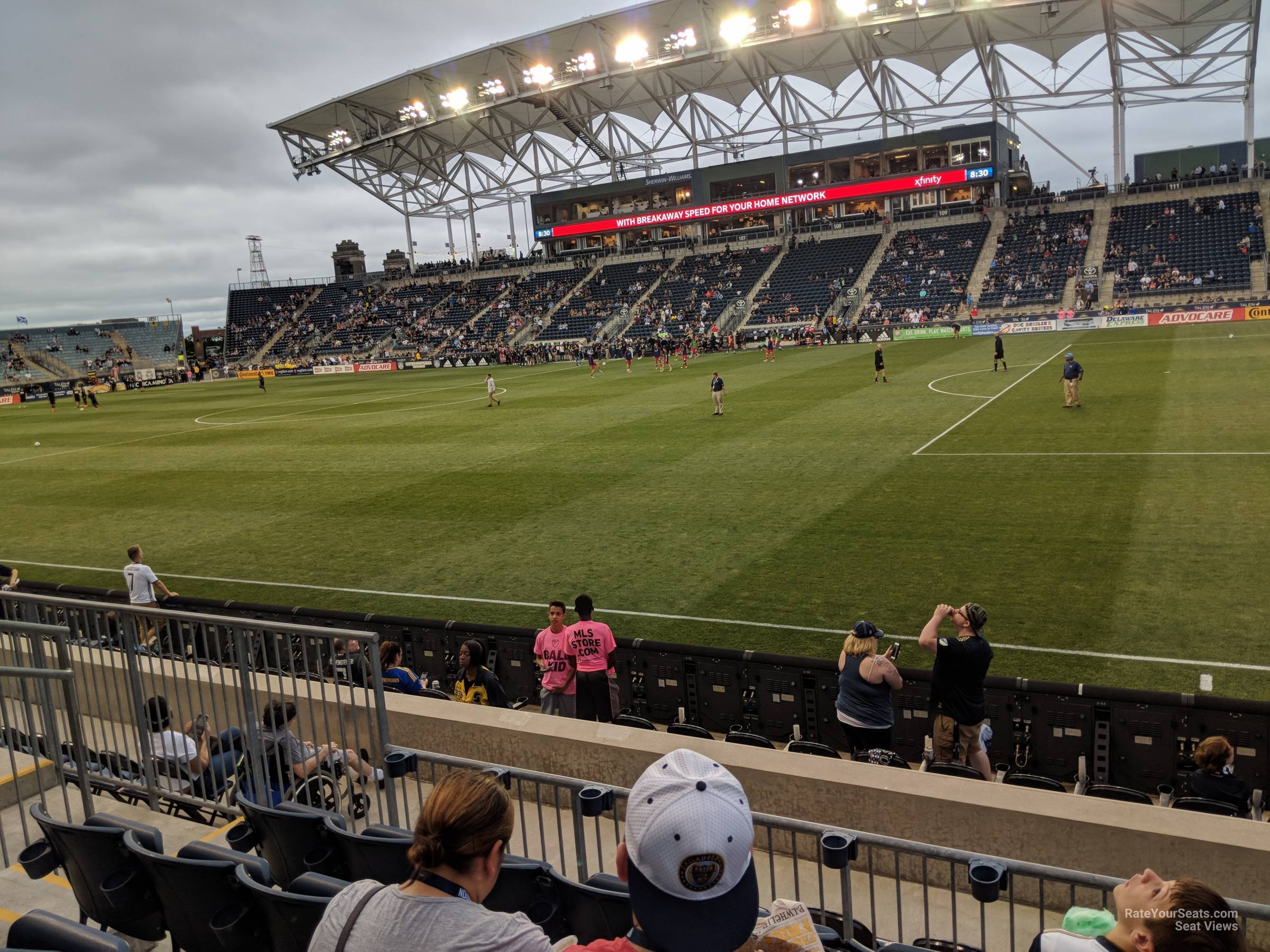 Section 123 at Subaru Park - RateYourSeats.com