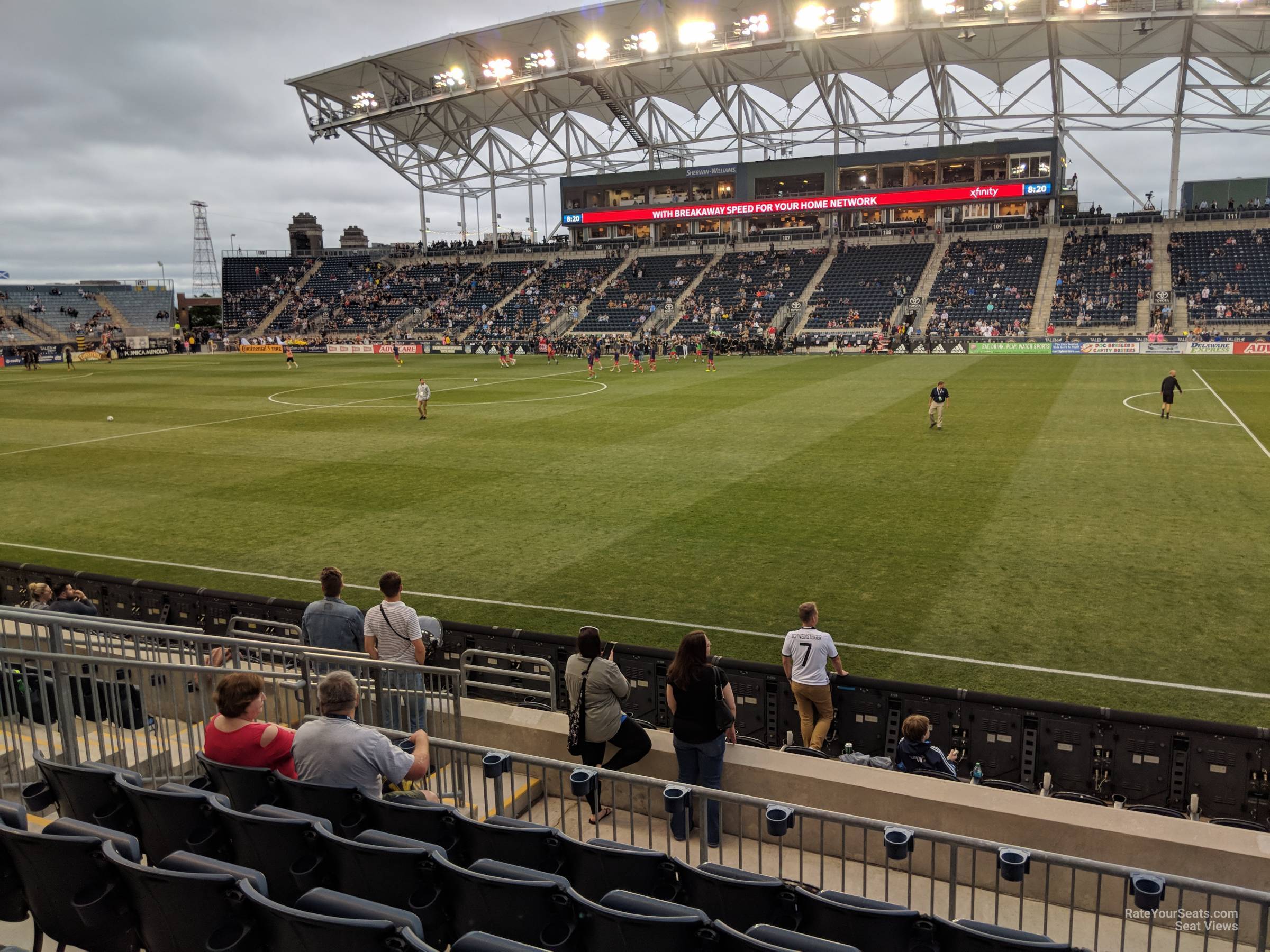 Section 124 at Subaru Park - RateYourSeats.com