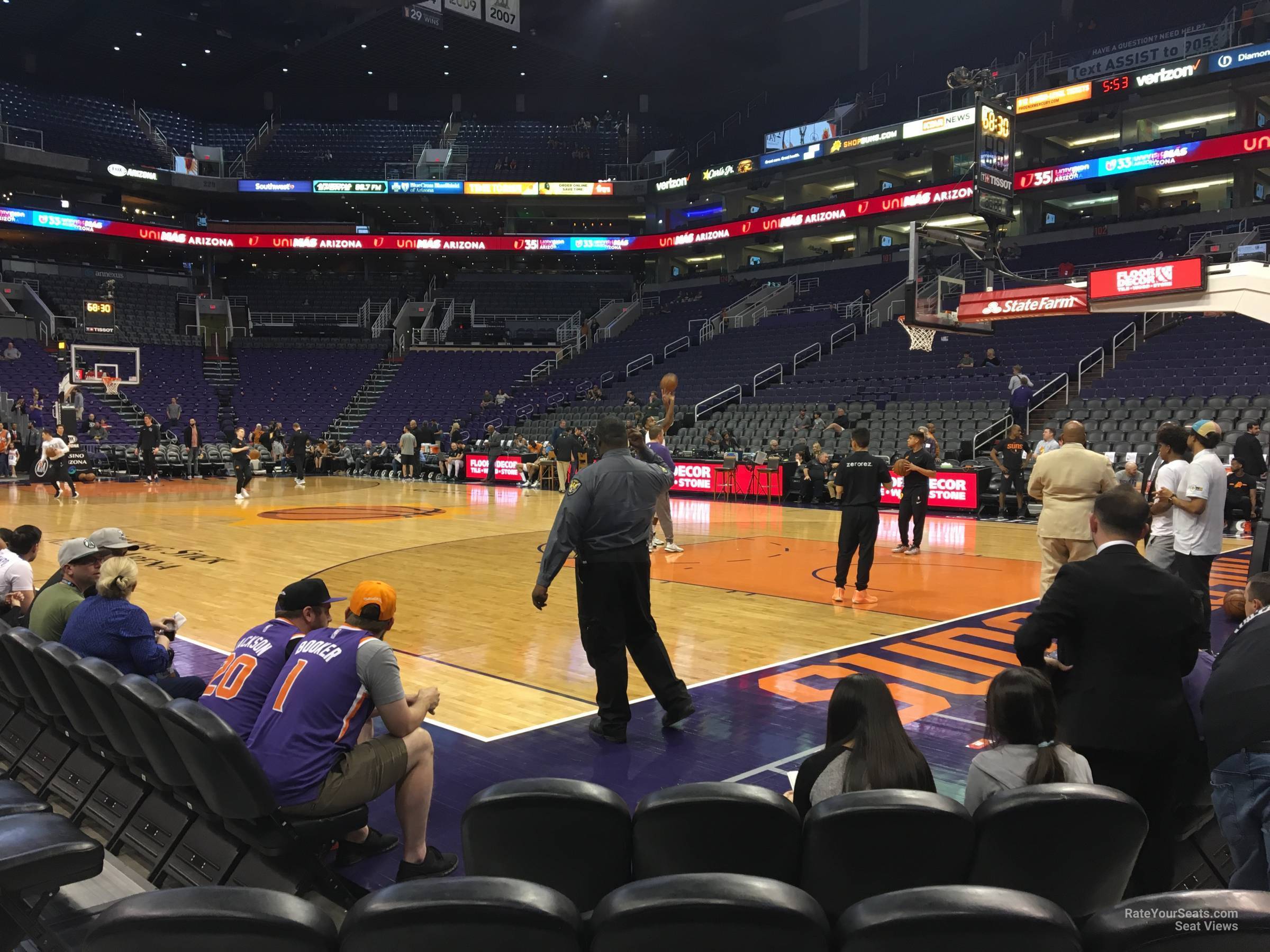 Floor 112 at Talking Stick Resort Arena - Phoenix Suns - RateYourSeats.com