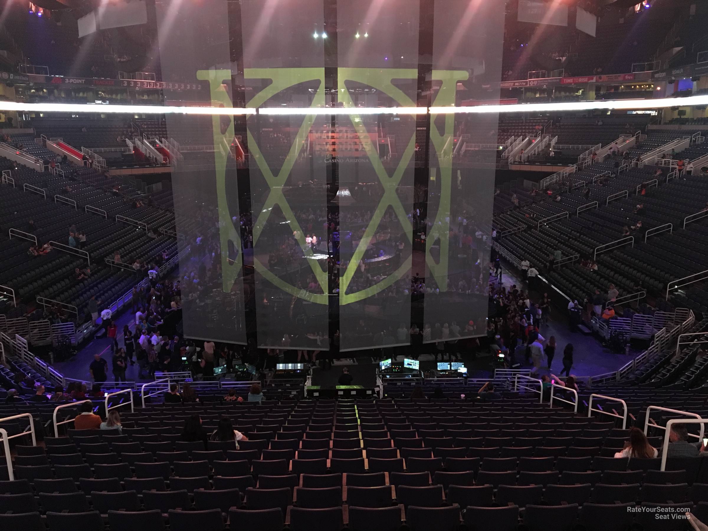 Talking Stick Resort Arena Section 108 Concert Seating - RateYourSeats.com