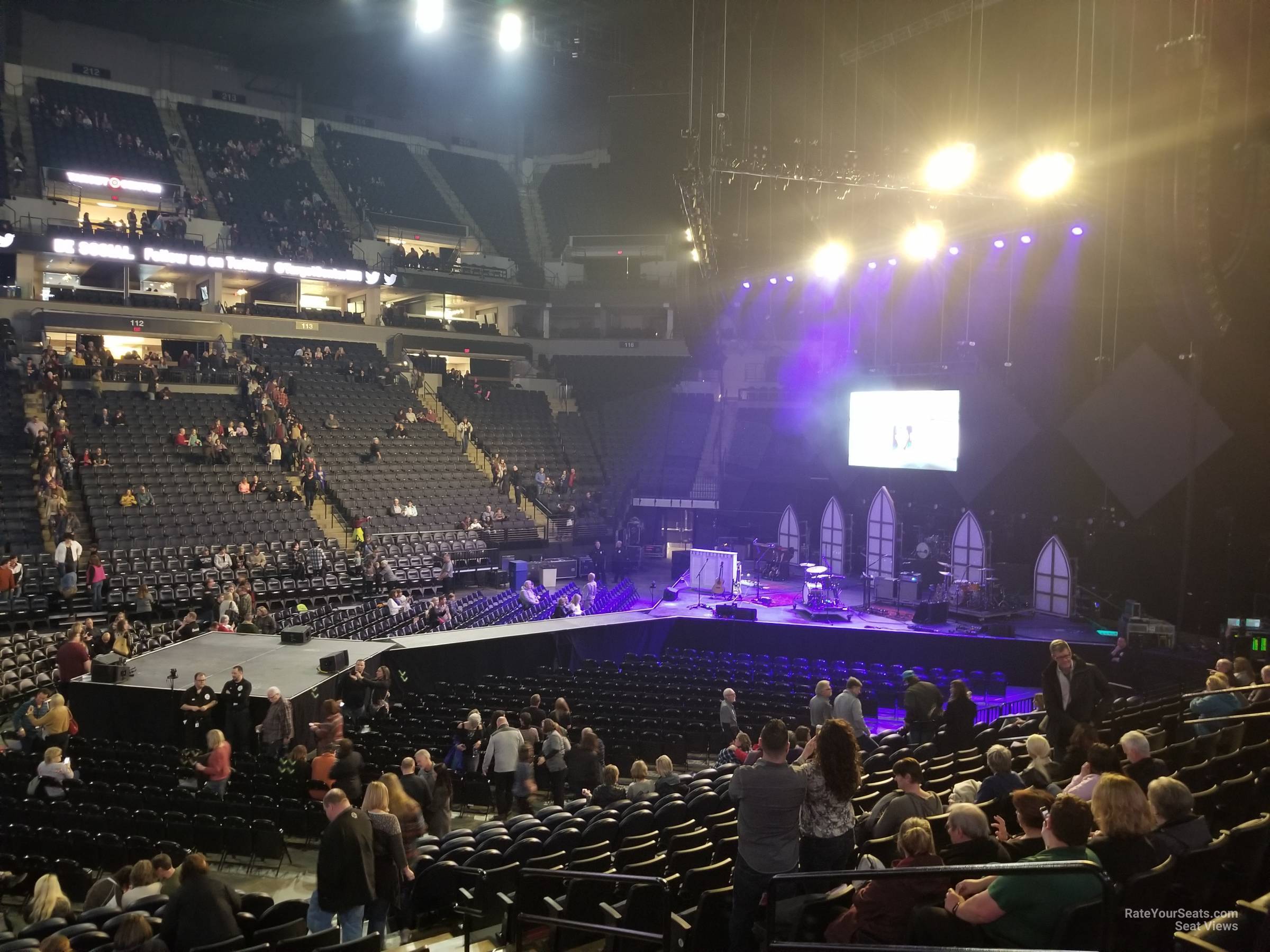 Target Center Section 131 Concert Seating - RateYourSeats.com
