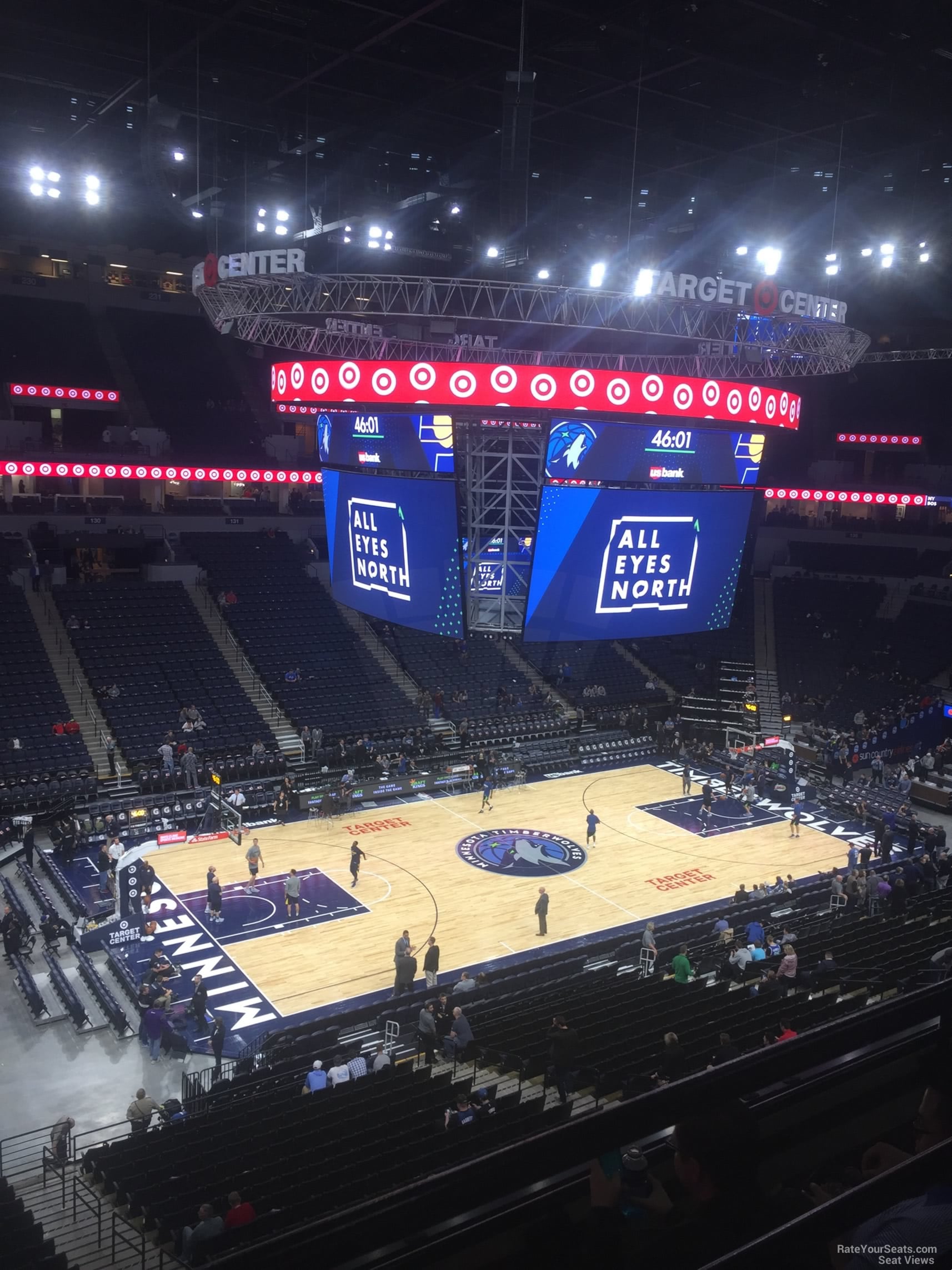 Section 215 at Target Center - RateYourSeats.com