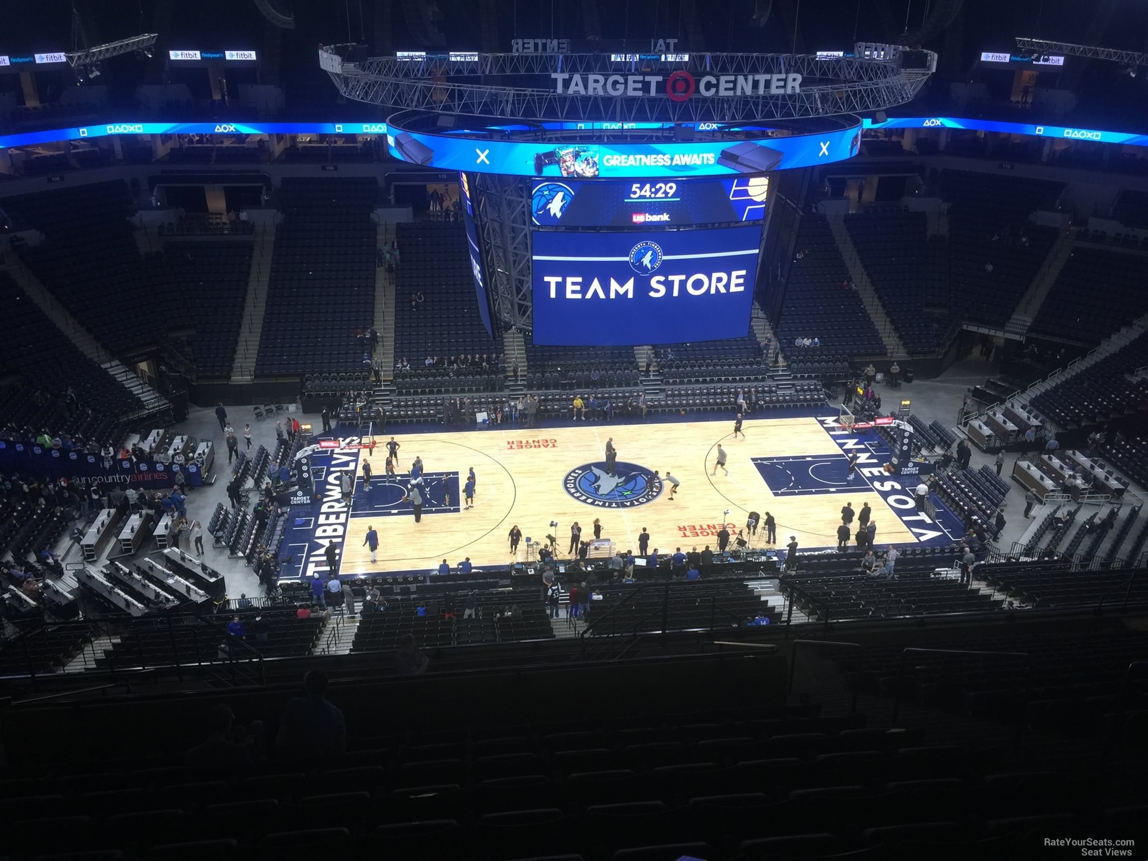 Section 232 at Target Center - RateYourSeats.com