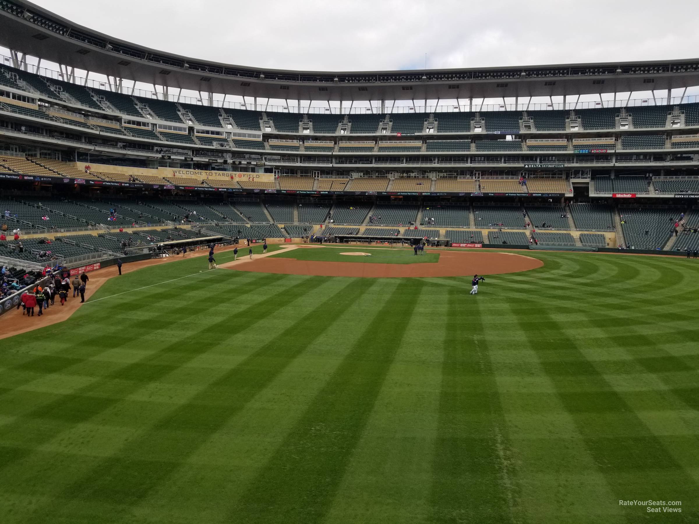 Target Field Seat View | Cabinets Matttroy