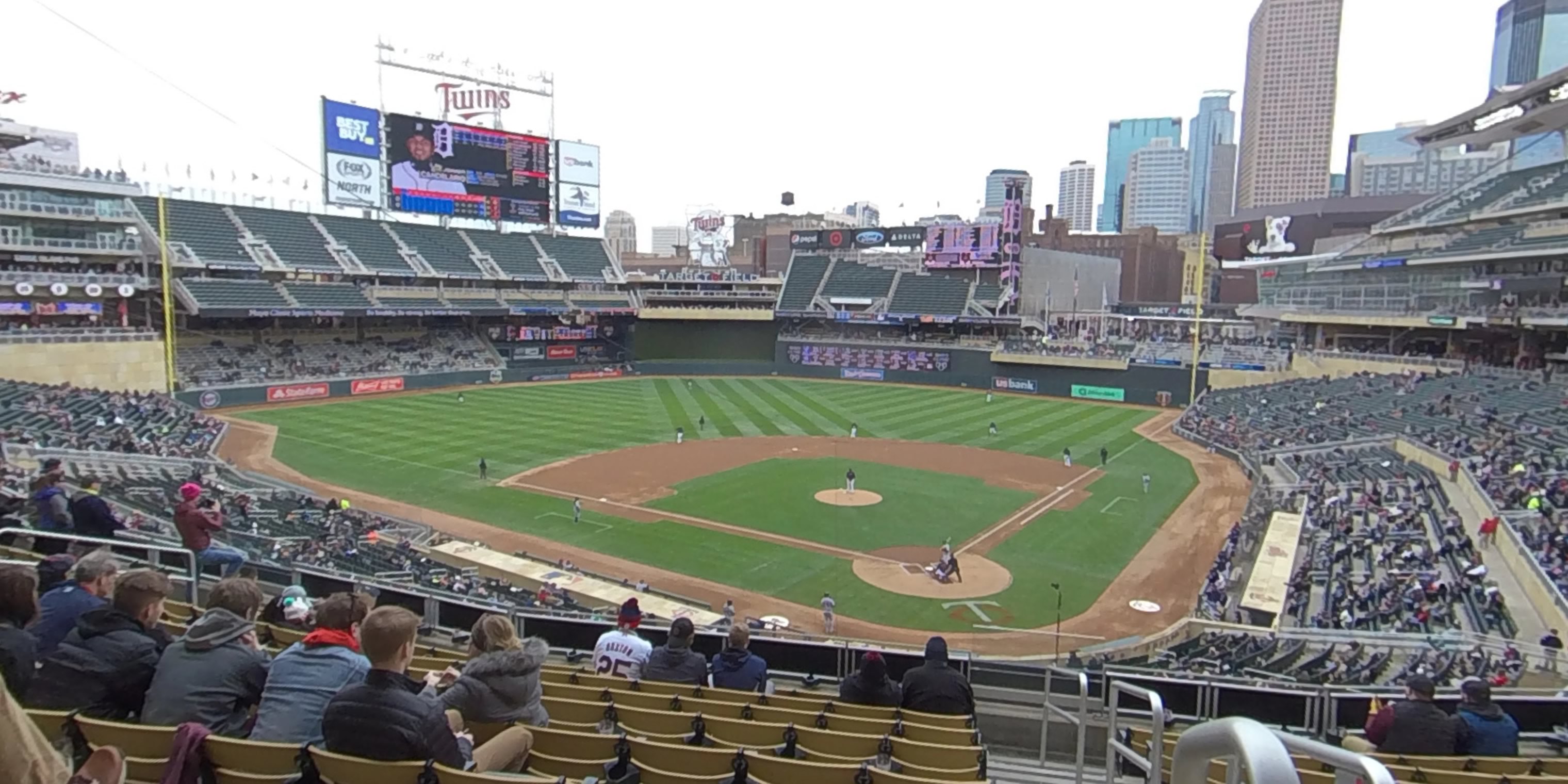 Section J at Target Field - RateYourSeats.com