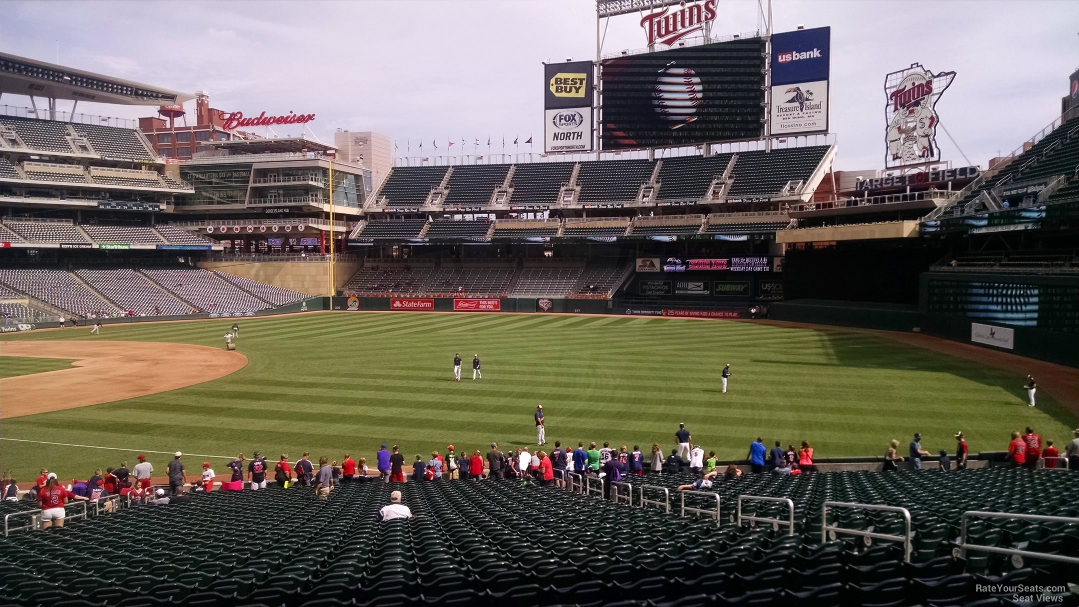 Target Field Seats - game & fireworks view? - Minneapolis Forum ...