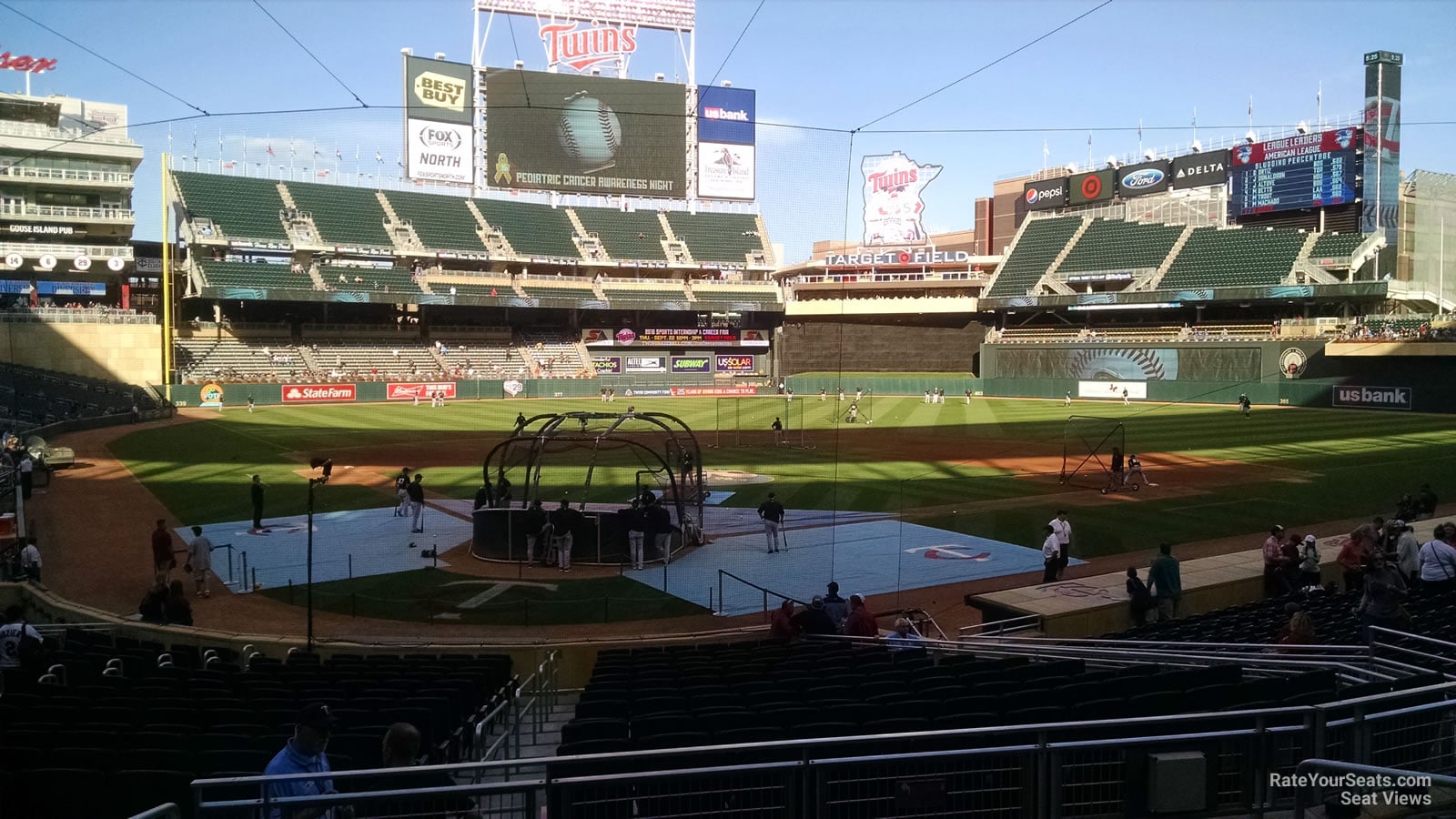 Target Field Section 112 - RateYourSeats.com