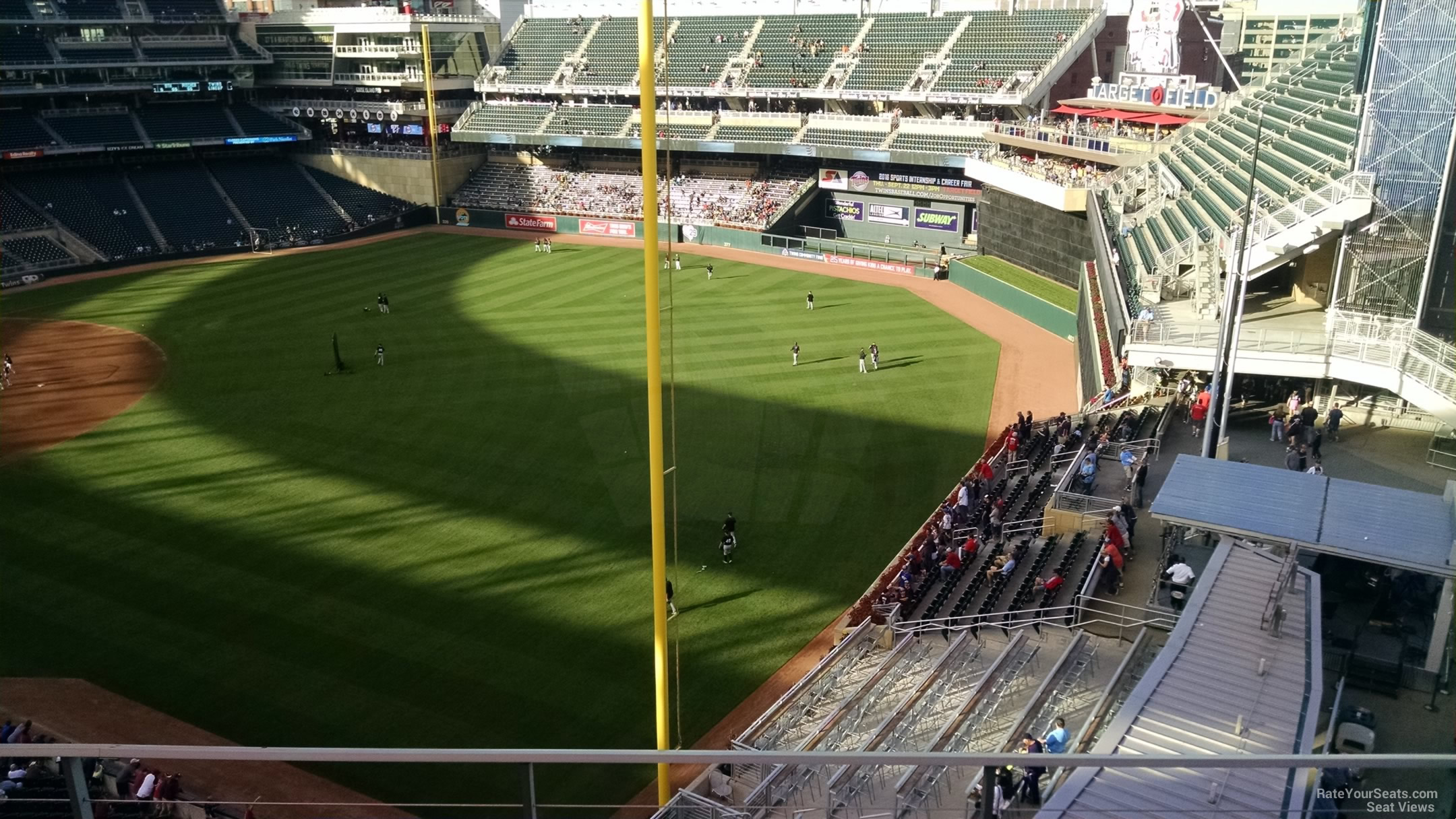 Target Field Section 201 - RateYourSeats.com