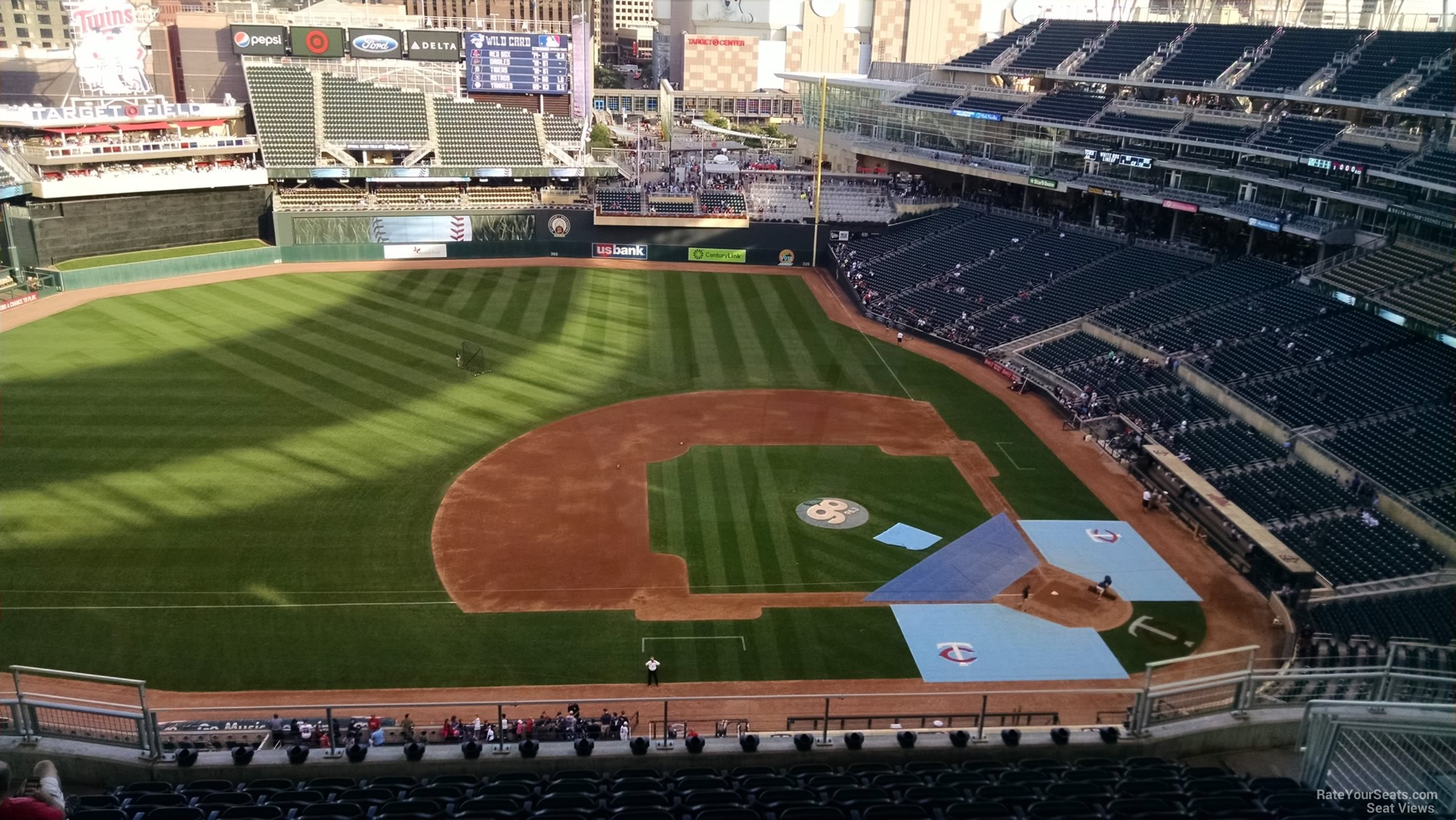 Target Field Section 321 - RateYourSeats.com