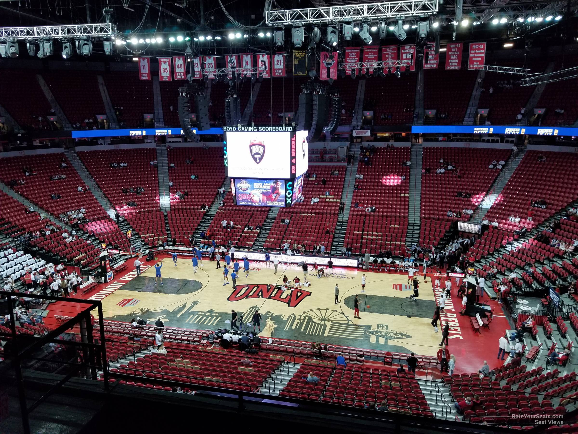 Section 208 at Thomas and Mack Center - RateYourSeats.com