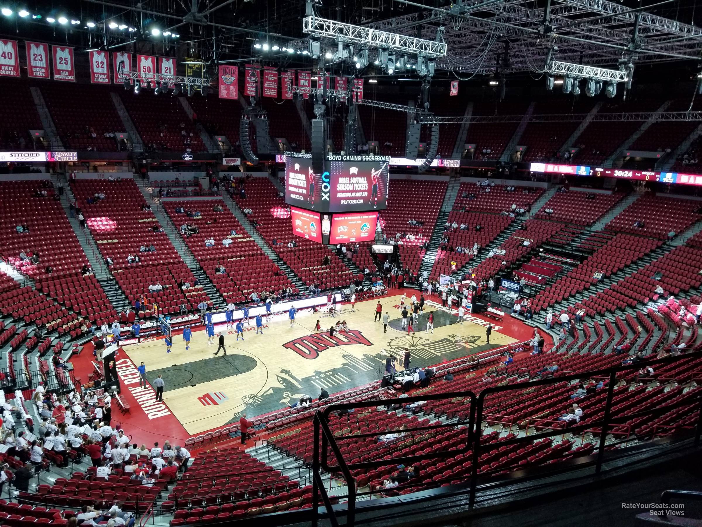 Section 212 at Thomas and Mack Center - RateYourSeats.com