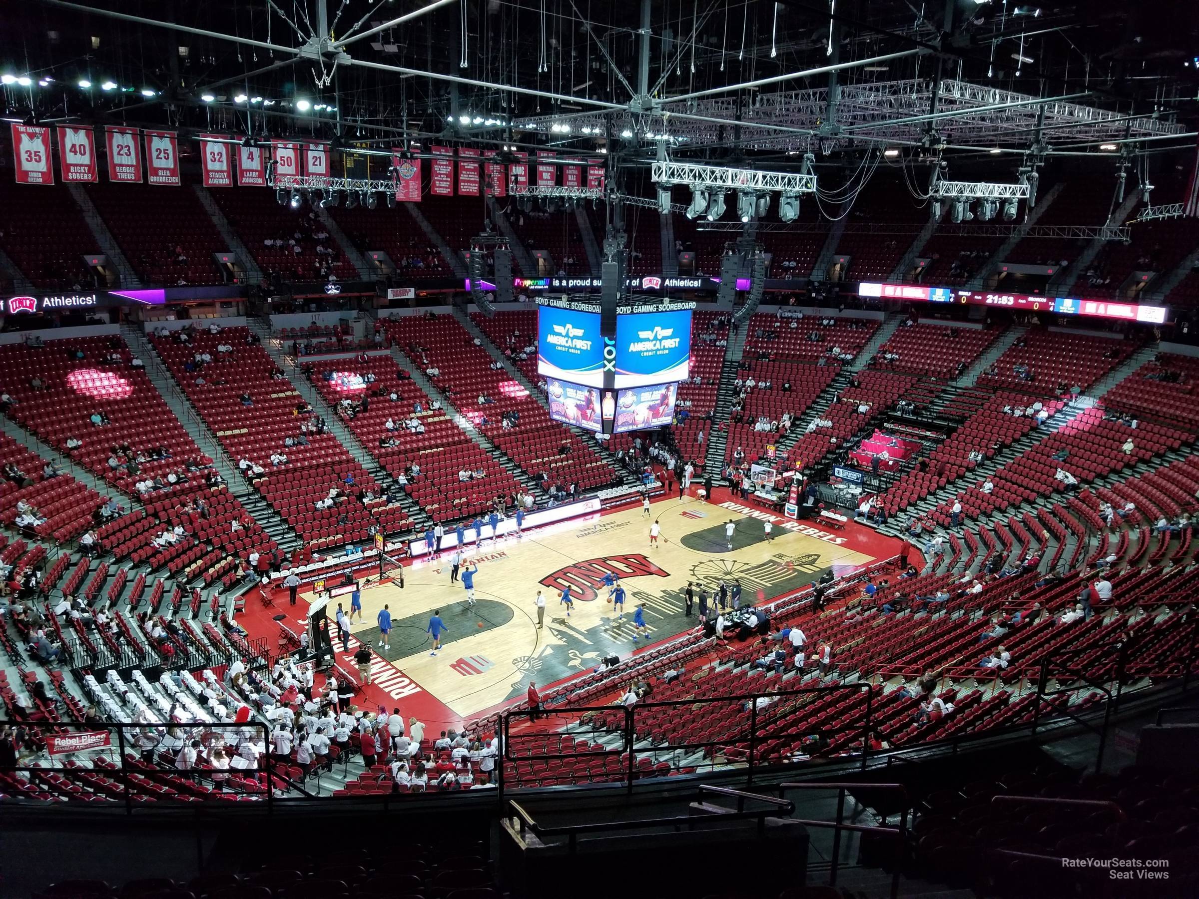 Section 213 at Thomas and Mack Center - RateYourSeats.com