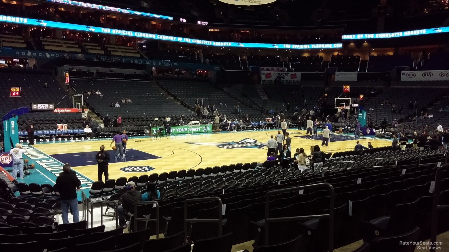Section 116 at Spectrum Center - RateYourSeats.com