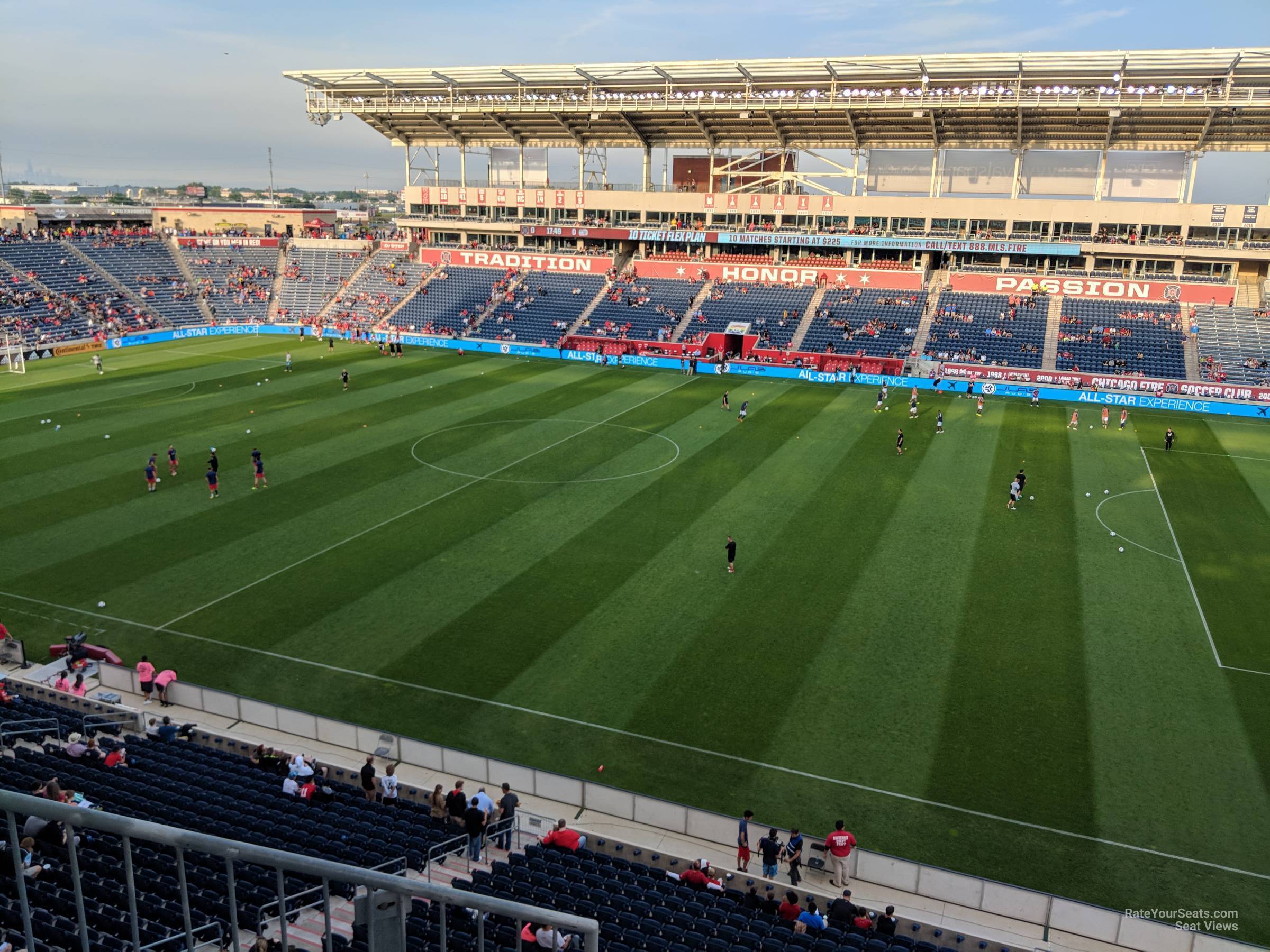 Section 205 at Seatgeek Stadium - RateYourSeats.com