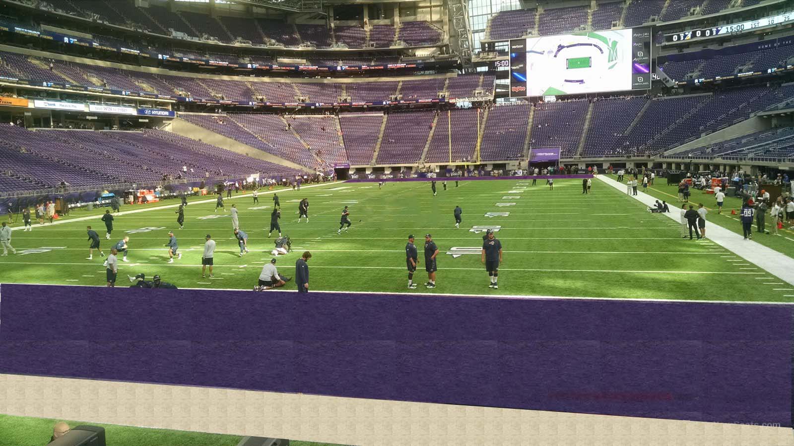Section 140 at U.S. Bank Stadium - RateYourSeats.com