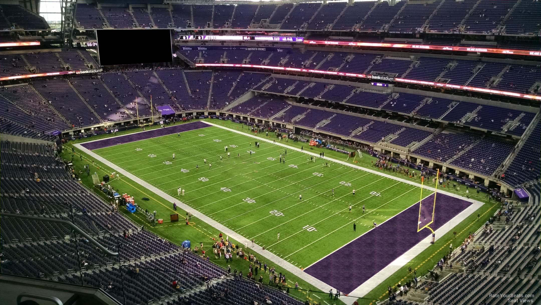 Section 305 at U.S. Bank Stadium - RateYourSeats.com