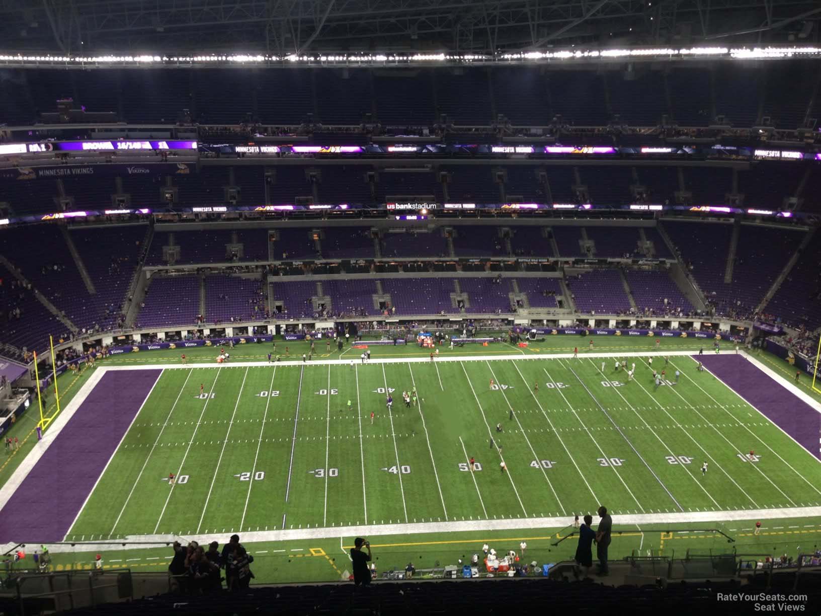 Section 313 at U.S. Bank Stadium - RateYourSeats.com
