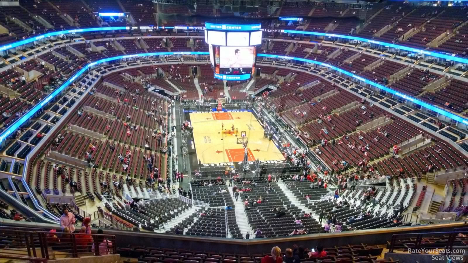 United Center Section 310 - Chicago Bulls - RateYourSeats.com