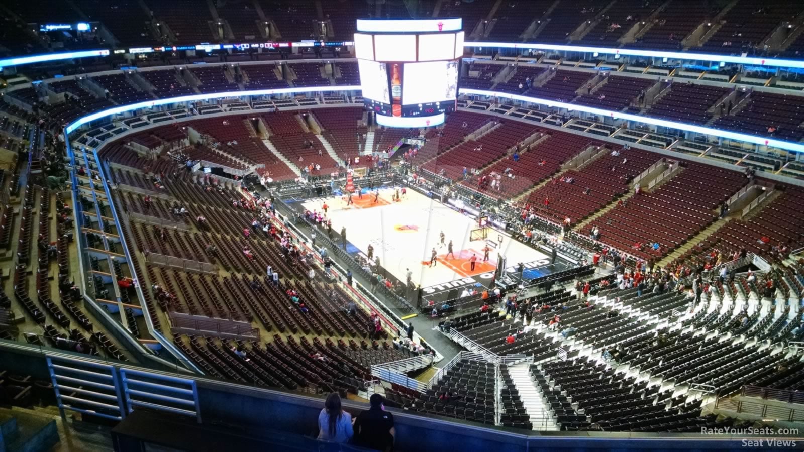 United Center Section 312 - Chicago Bulls - RateYourSeats.com