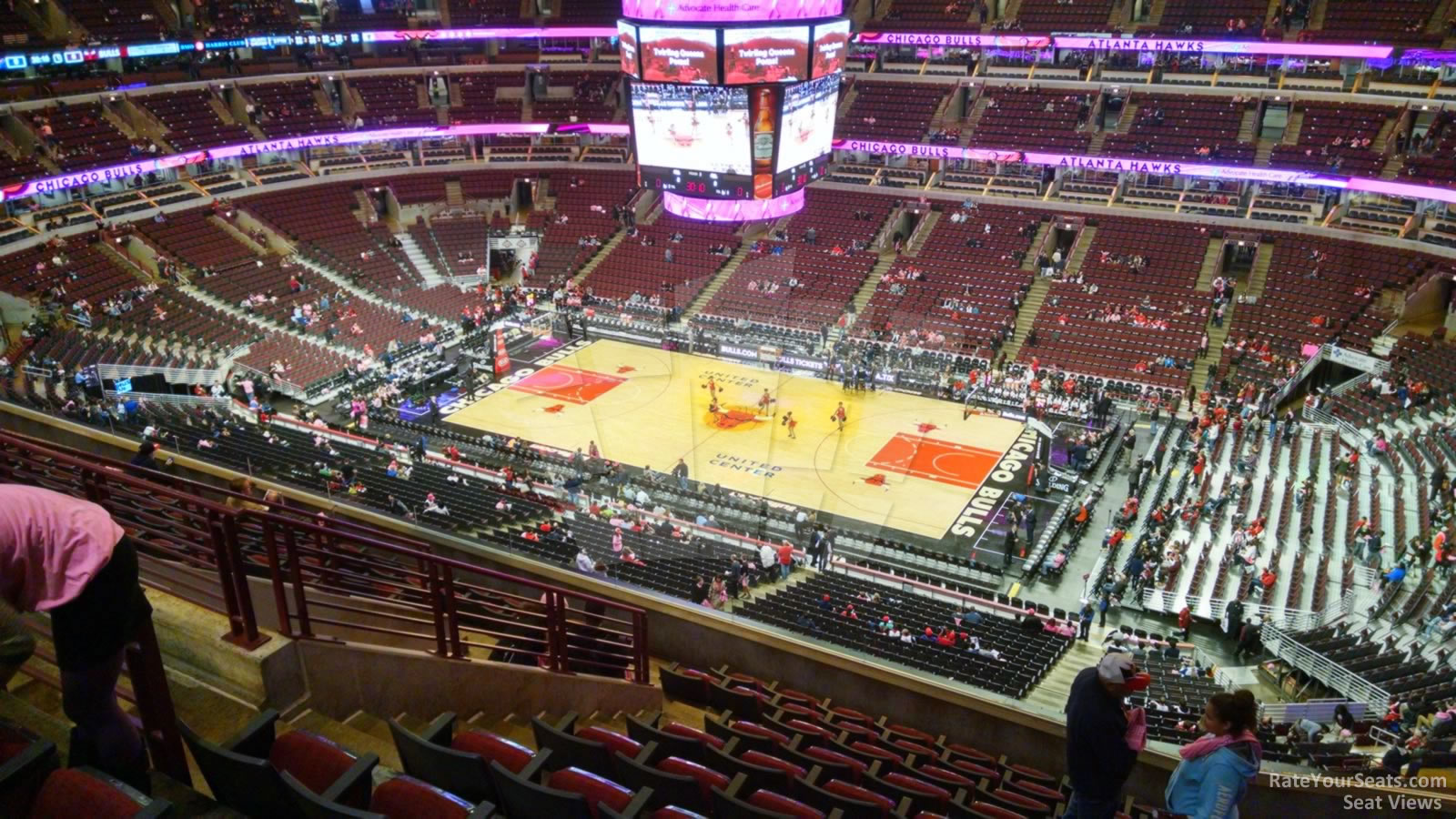 United Center Section 315 - Chicago Bulls - RateYourSeats.com