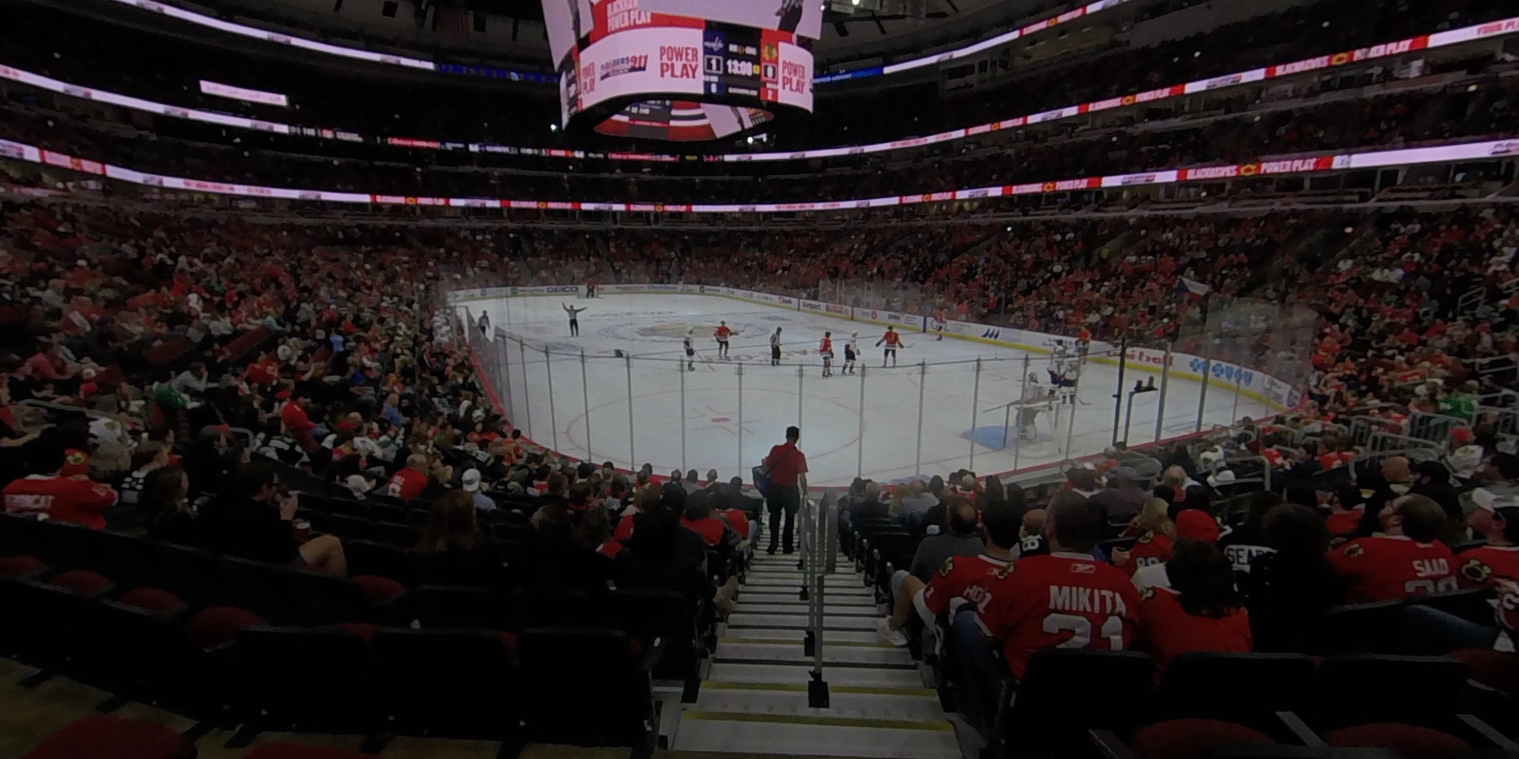 Section 119 at United Center - Chicago Blackhawks - RateYourSeats.com