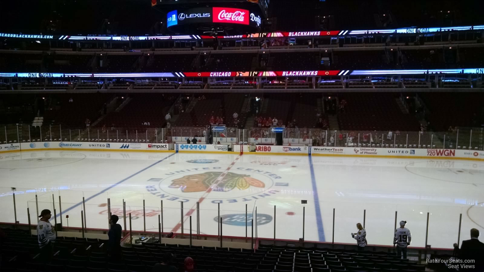 United Center Section 111 - Chicago Blackhawks - RateYourSeats.com