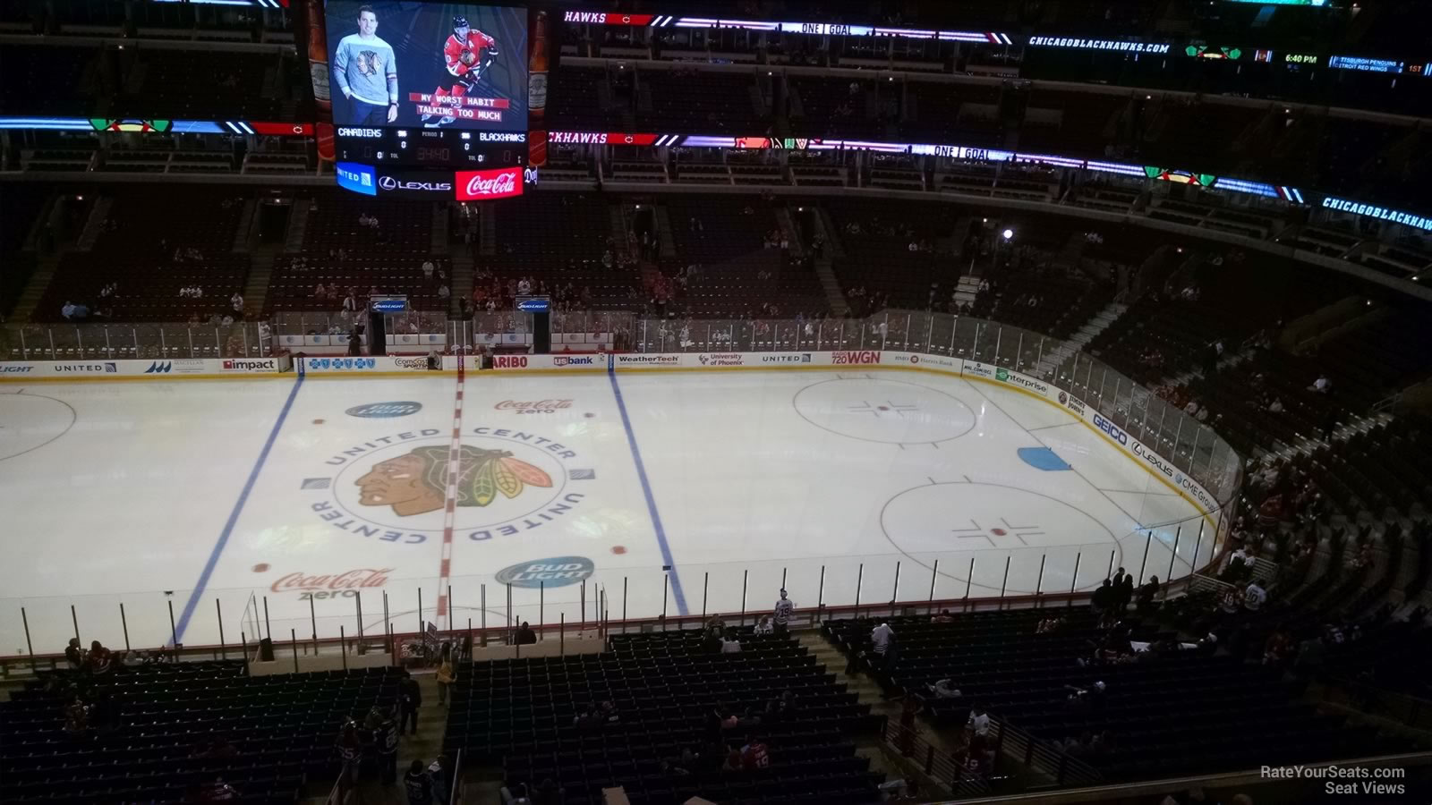 United Center Section 317 - Chicago Blackhawks - RateYourSeats.com