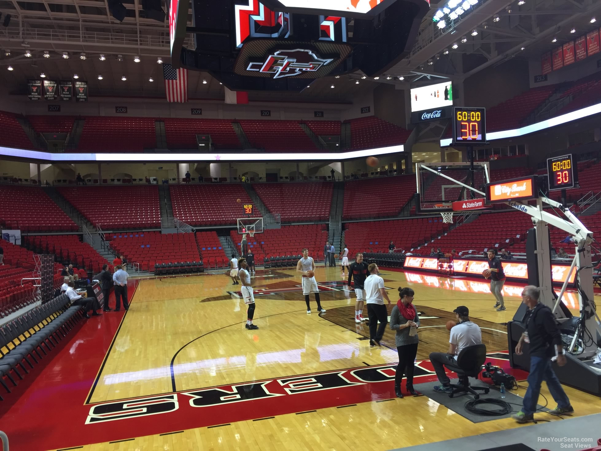 Section 120 at United Supermarkets Arena - RateYourSeats.com
