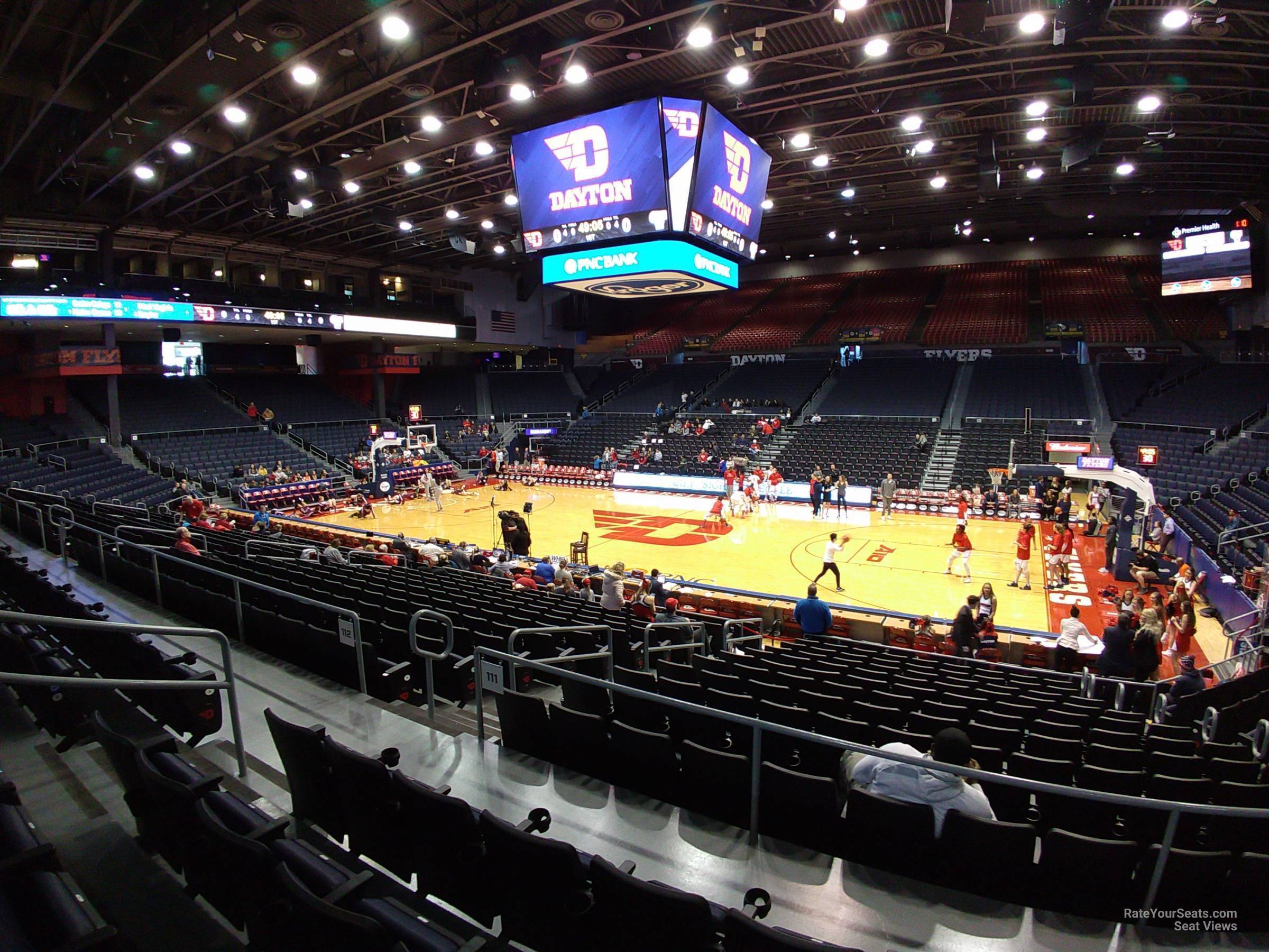 University of Dayton Arena Section 217 - RateYourSeats.com