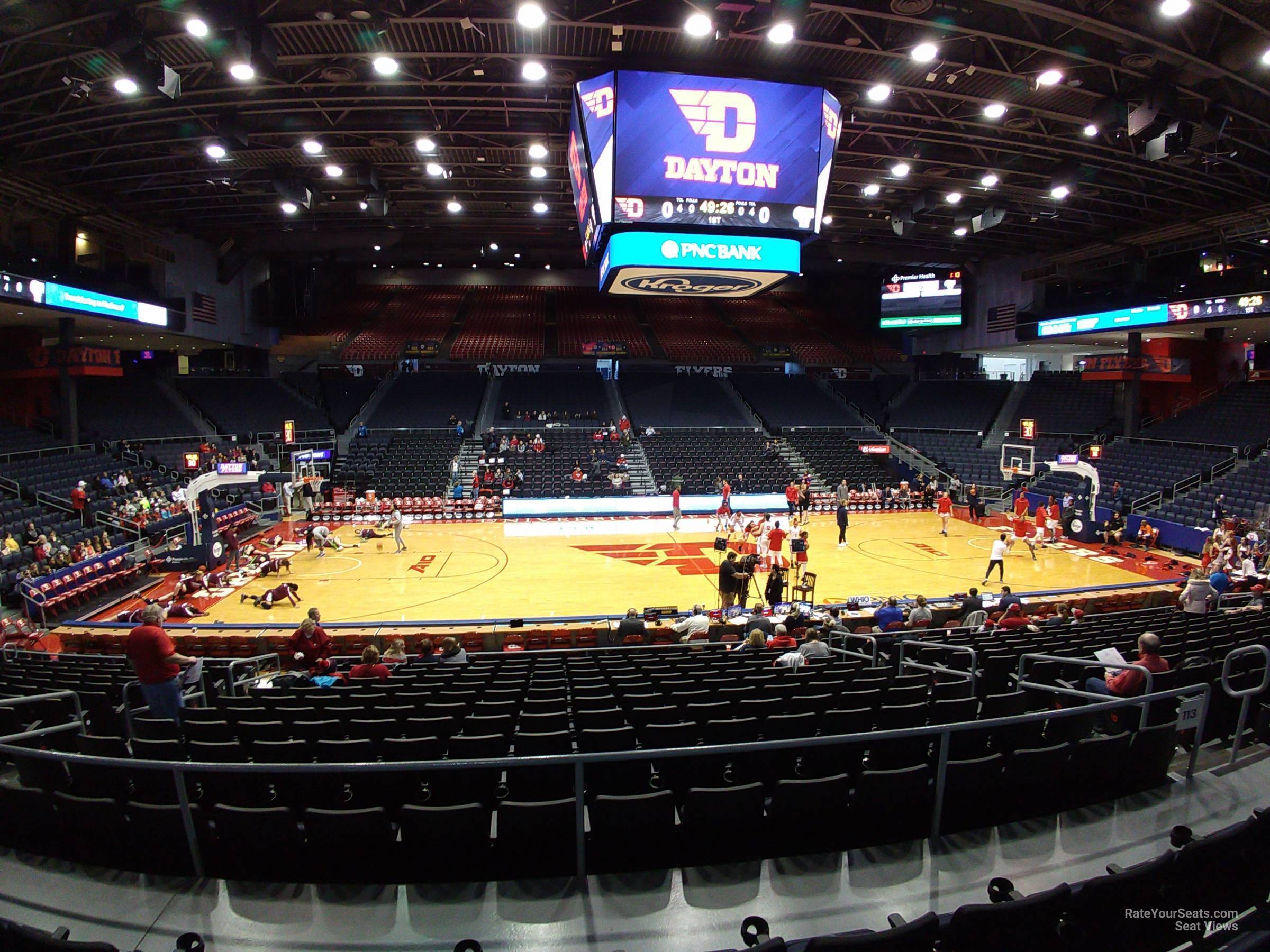 University of Dayton Arena Section 219 - RateYourSeats.com