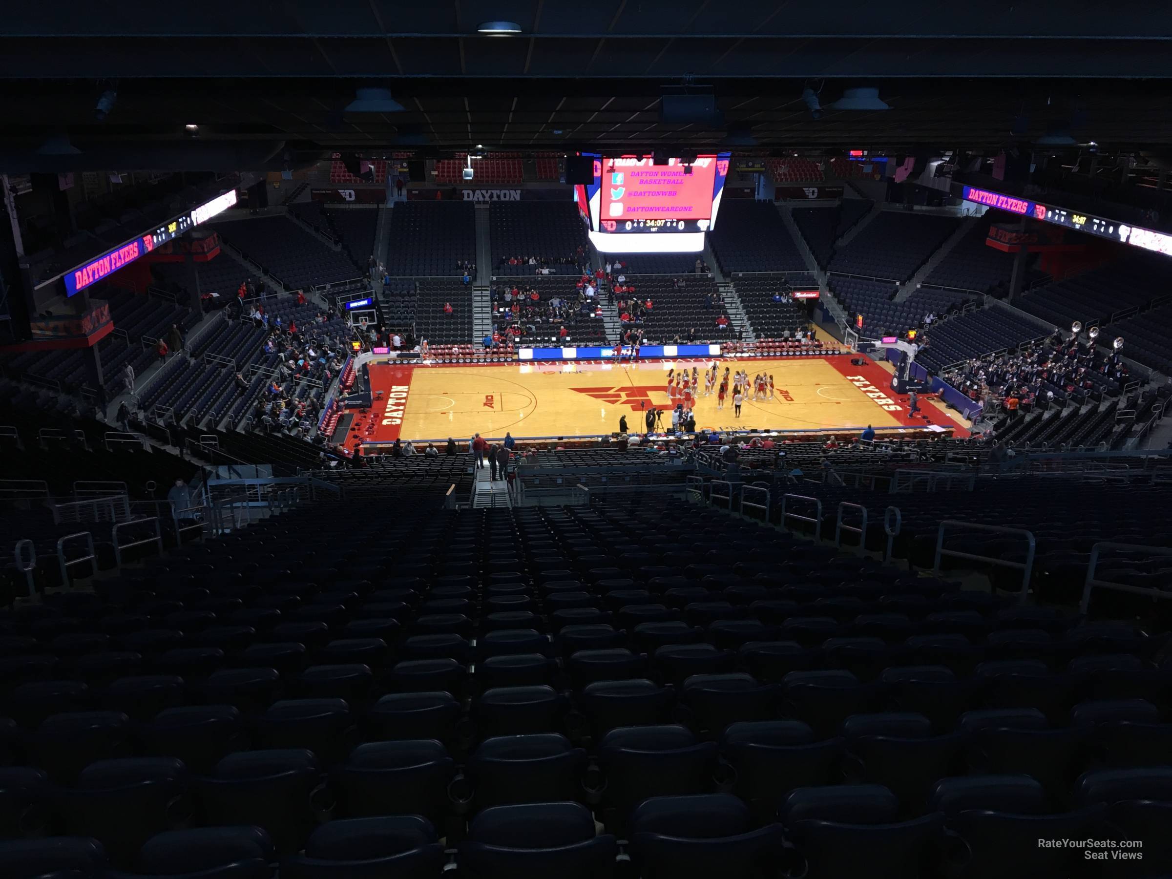 Section 412 at University of Dayton Arena - RateYourSeats.com