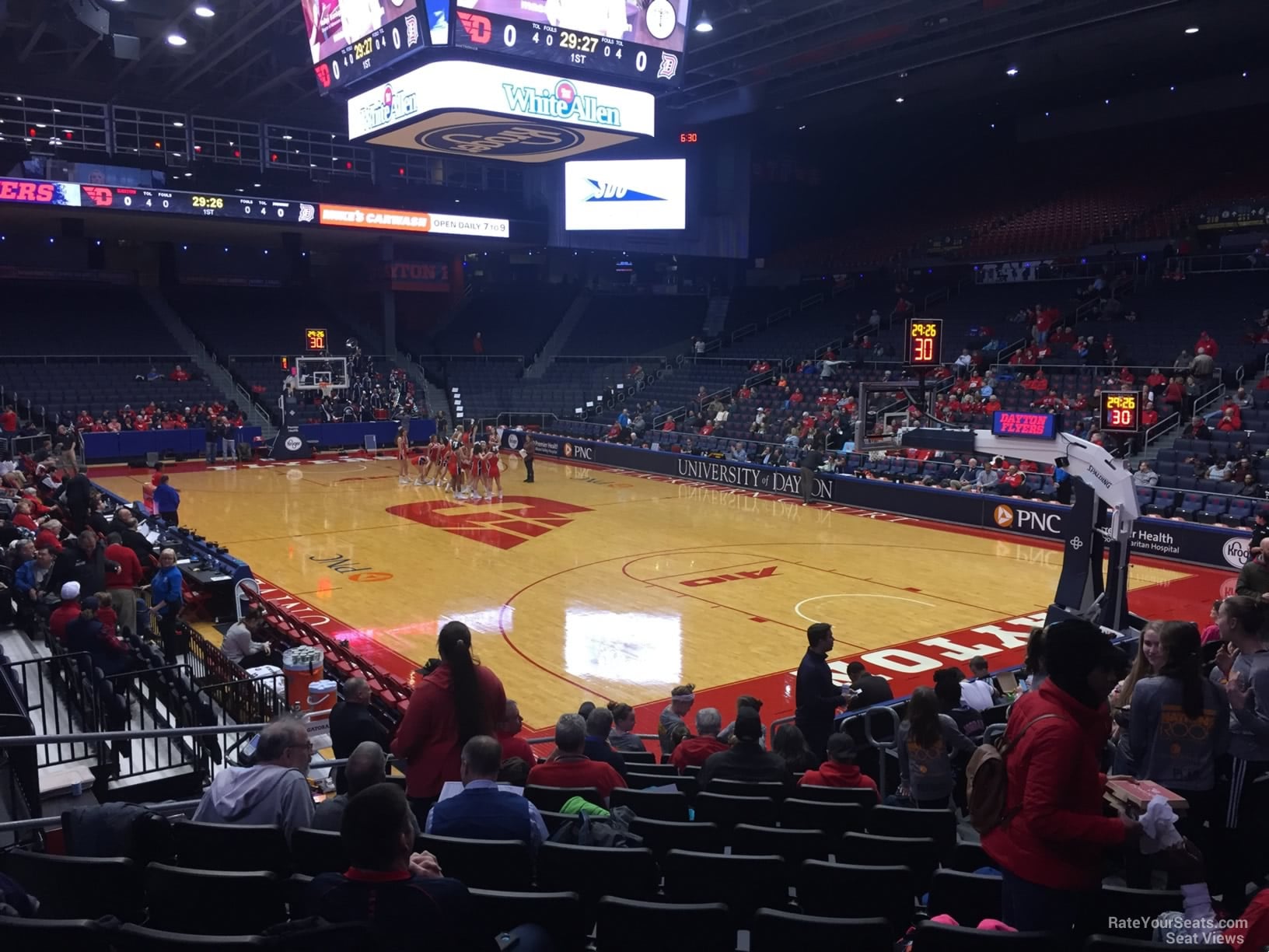 Section 102 at University of Dayton Arena - RateYourSeats.com