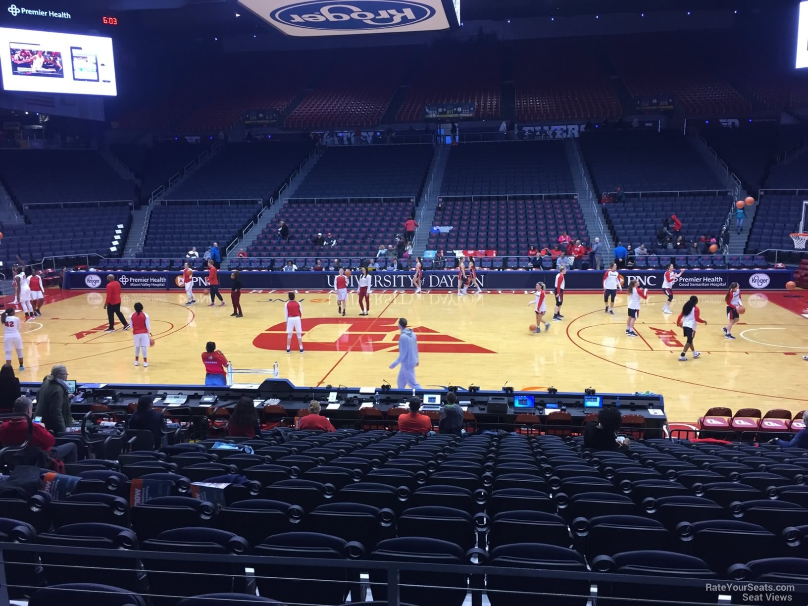 Section 206 at University of Dayton Arena - RateYourSeats.com