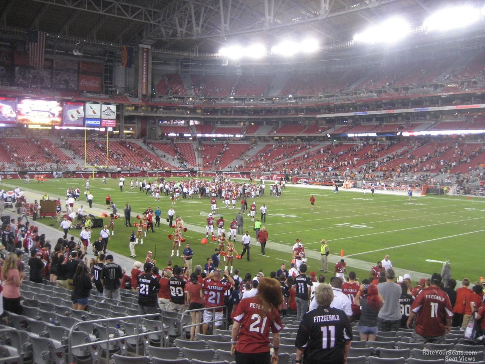 Section 102 at State Farm Stadium - RateYourSeats.com