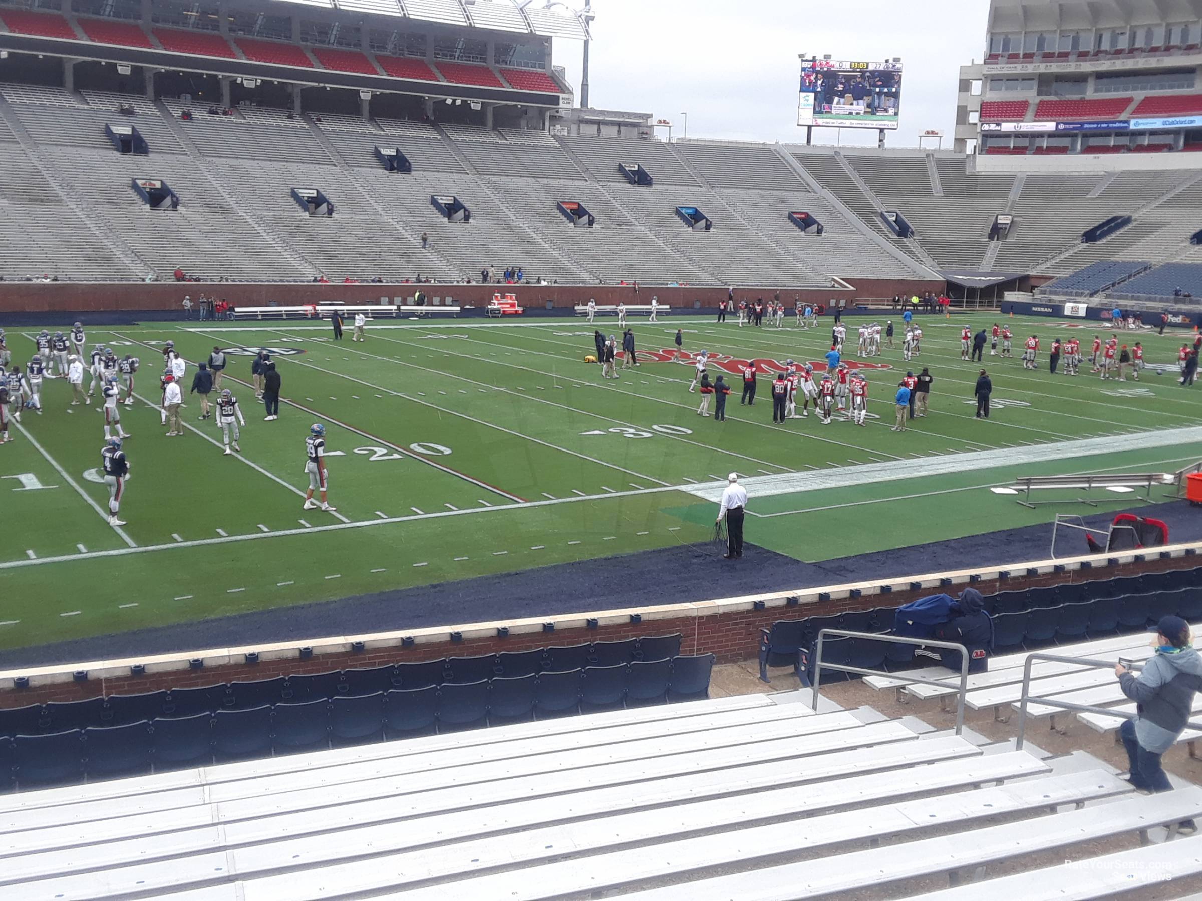 Section H at Vaught-Hemingway Stadium - RateYourSeats.com