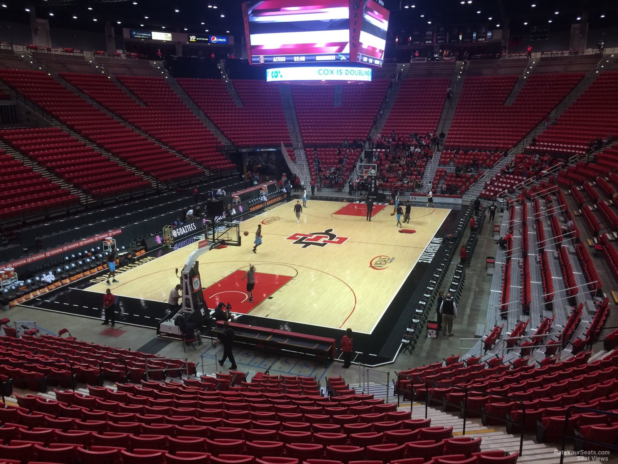 Section B at Viejas Arena - RateYourSeats.com