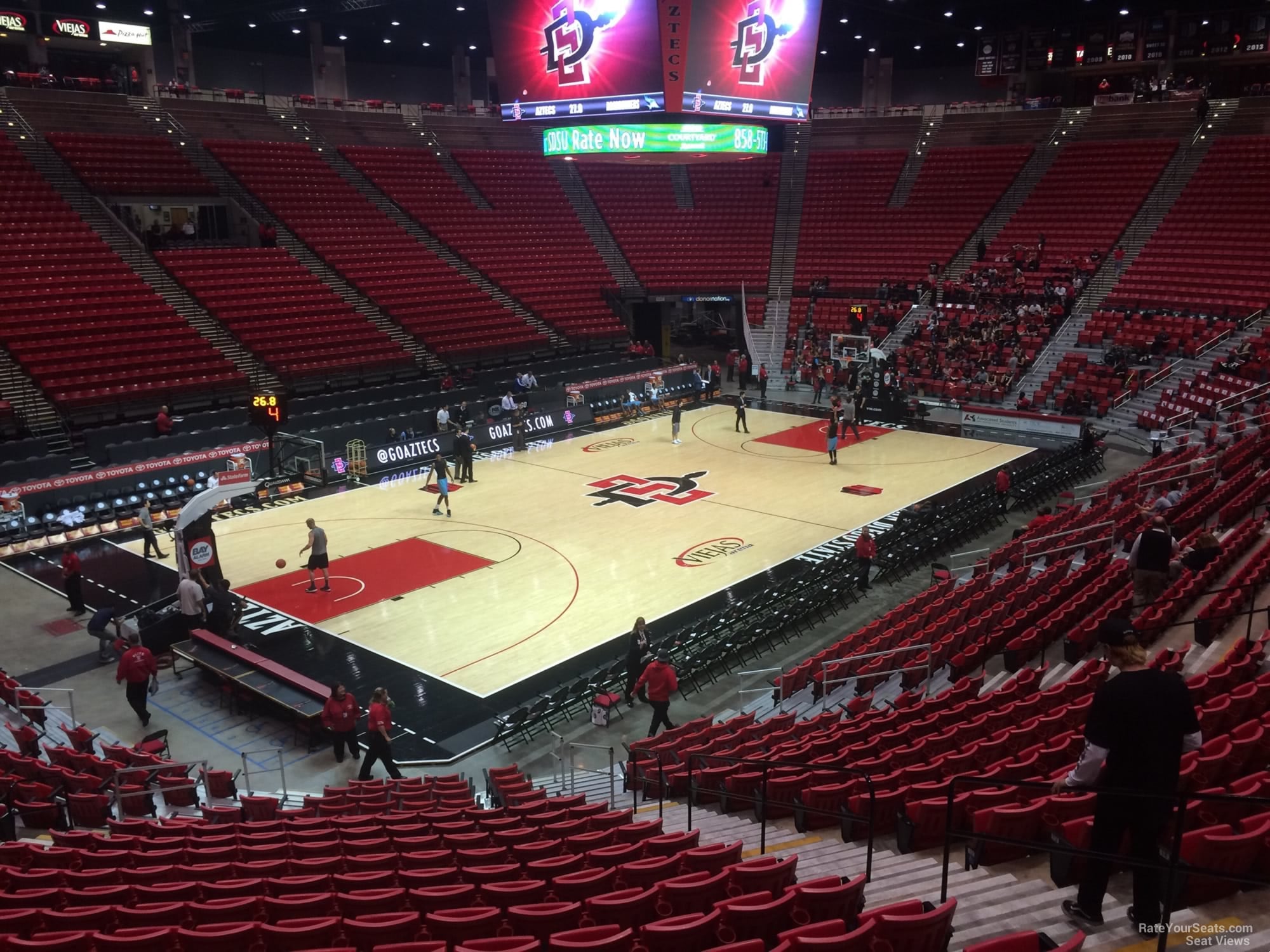 Section C at Viejas Arena - RateYourSeats.com