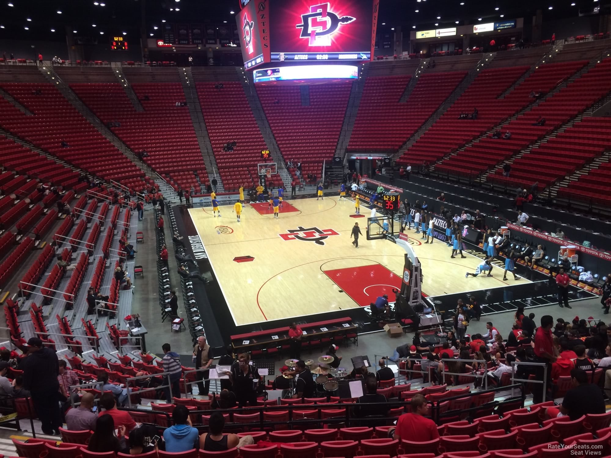Section K at Viejas Arena - RateYourSeats.com