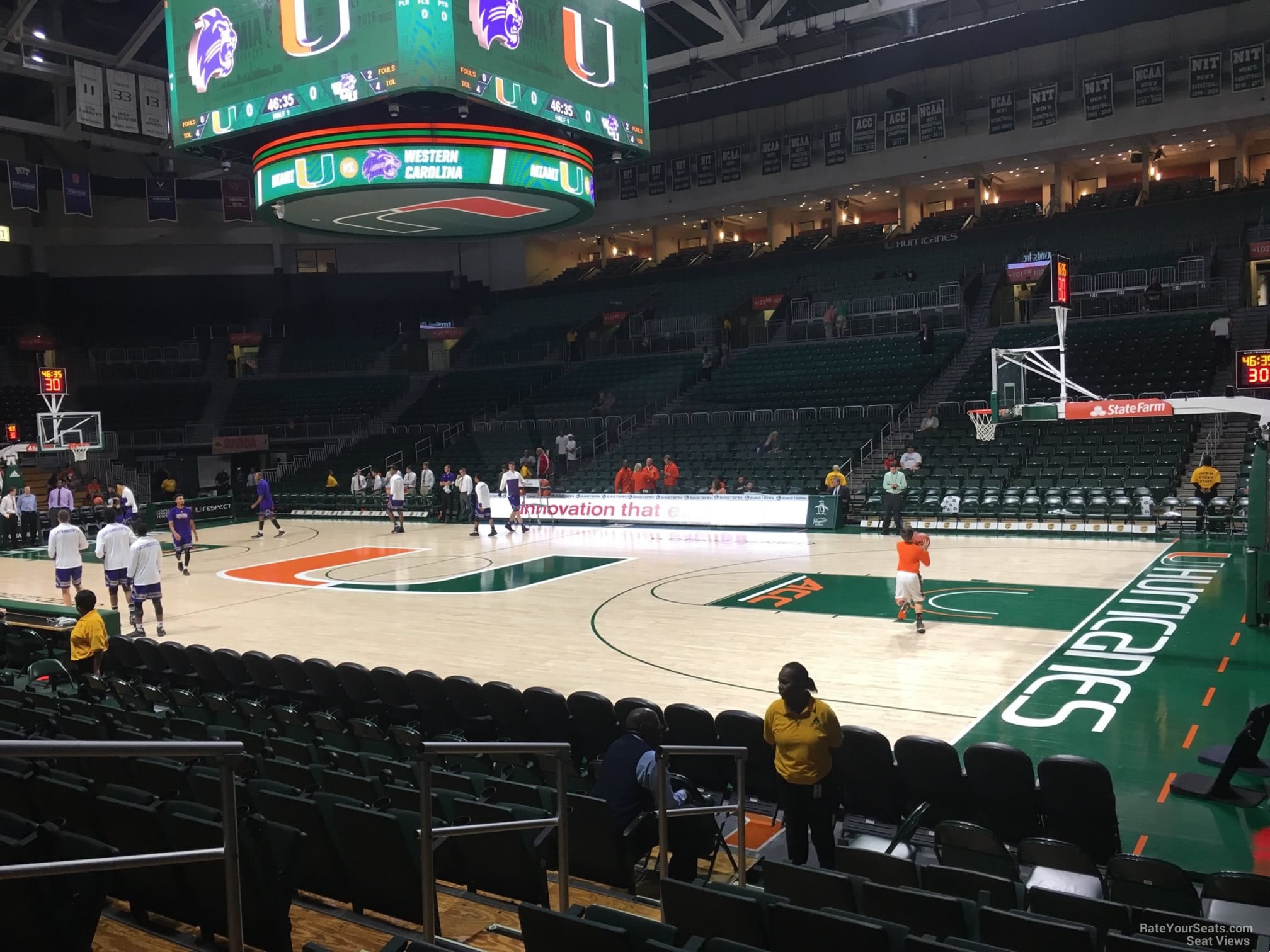 Section 110 at Watsco Center - RateYourSeats.com