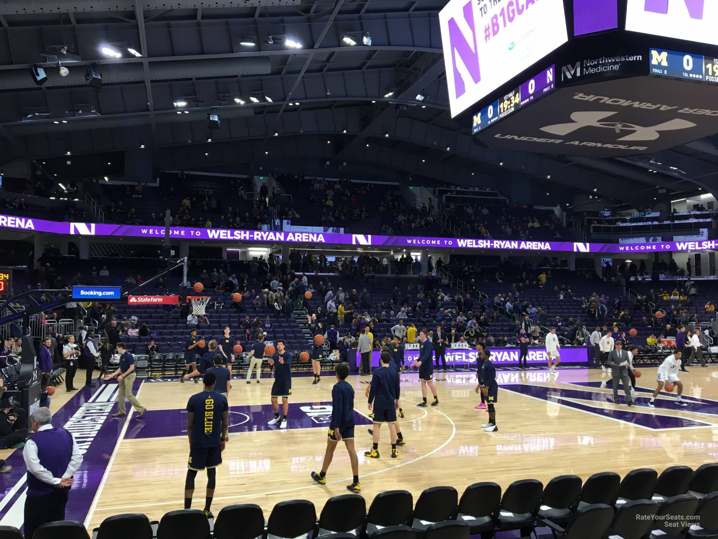 Section 101 at Welsh-Ryan Arena - RateYourSeats.com