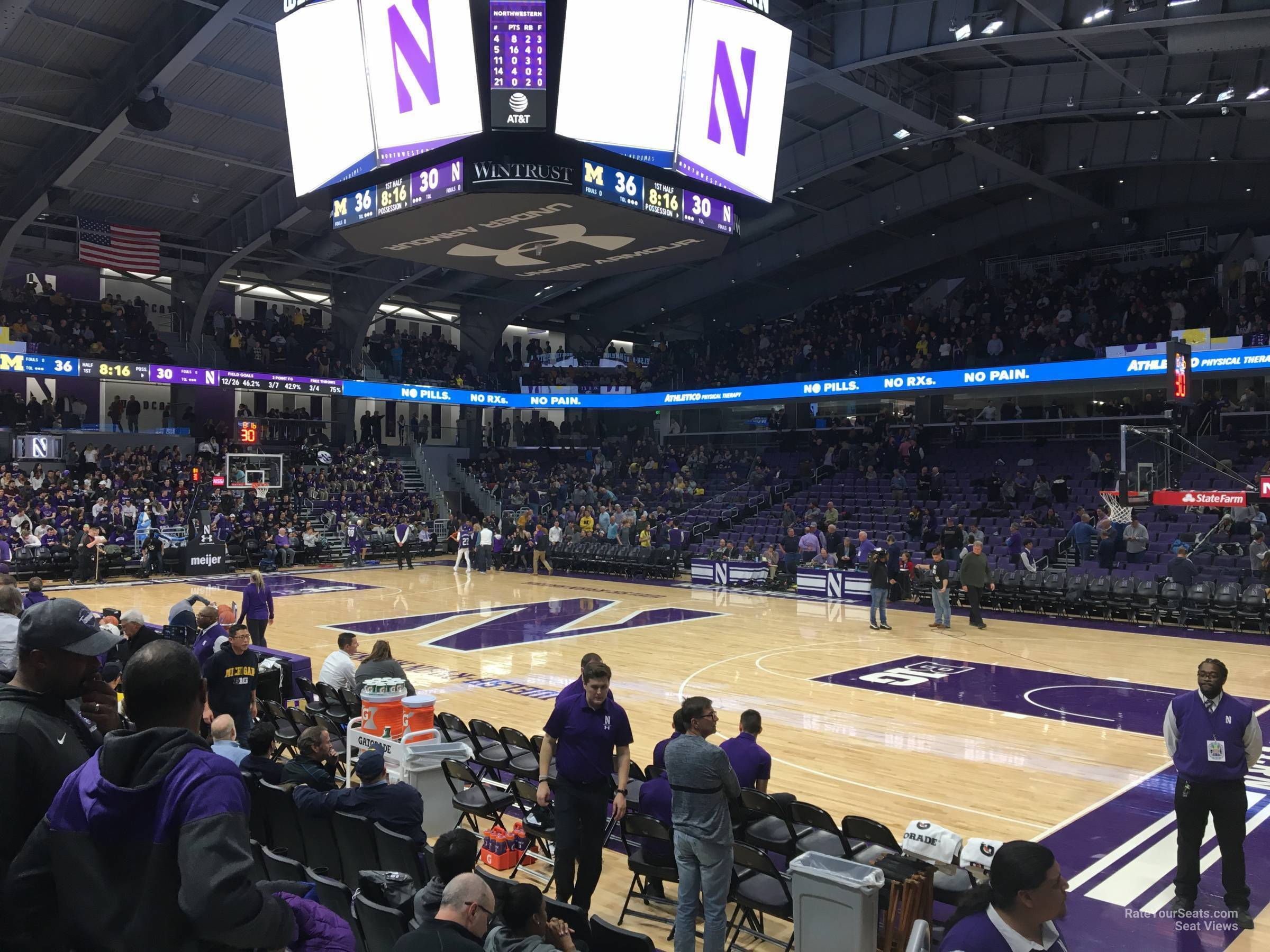 Section 106 at Welsh-Ryan Arena - RateYourSeats.com