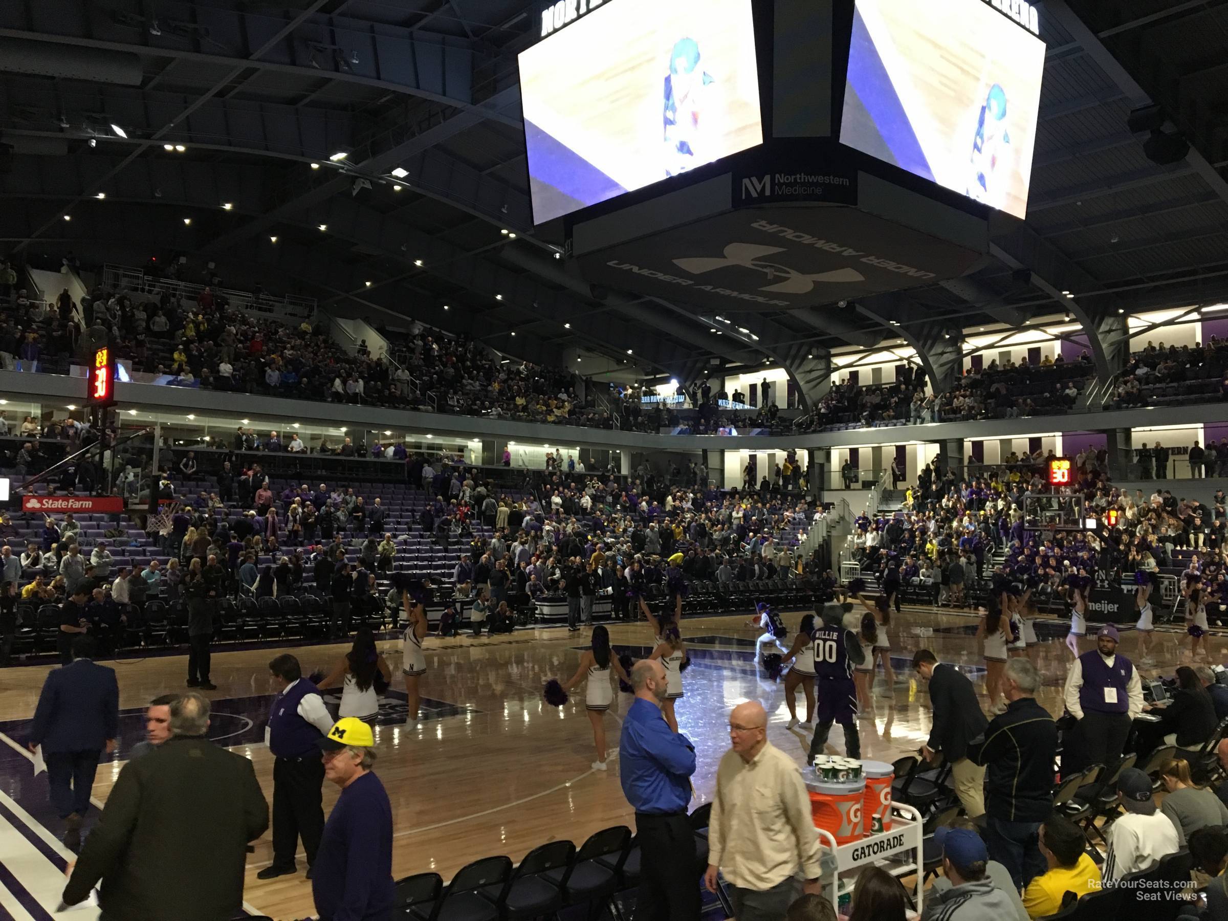 Section 110 at Welsh-Ryan Arena - RateYourSeats.com