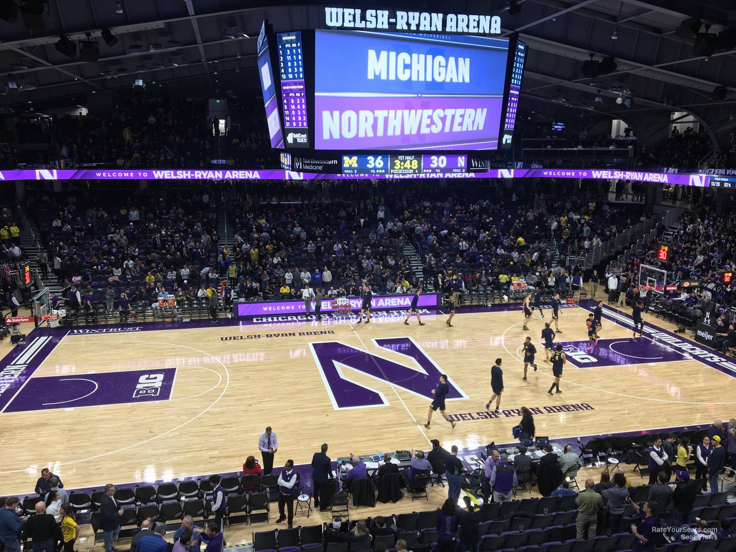 Section 219 at Welsh-Ryan Arena - RateYourSeats.com