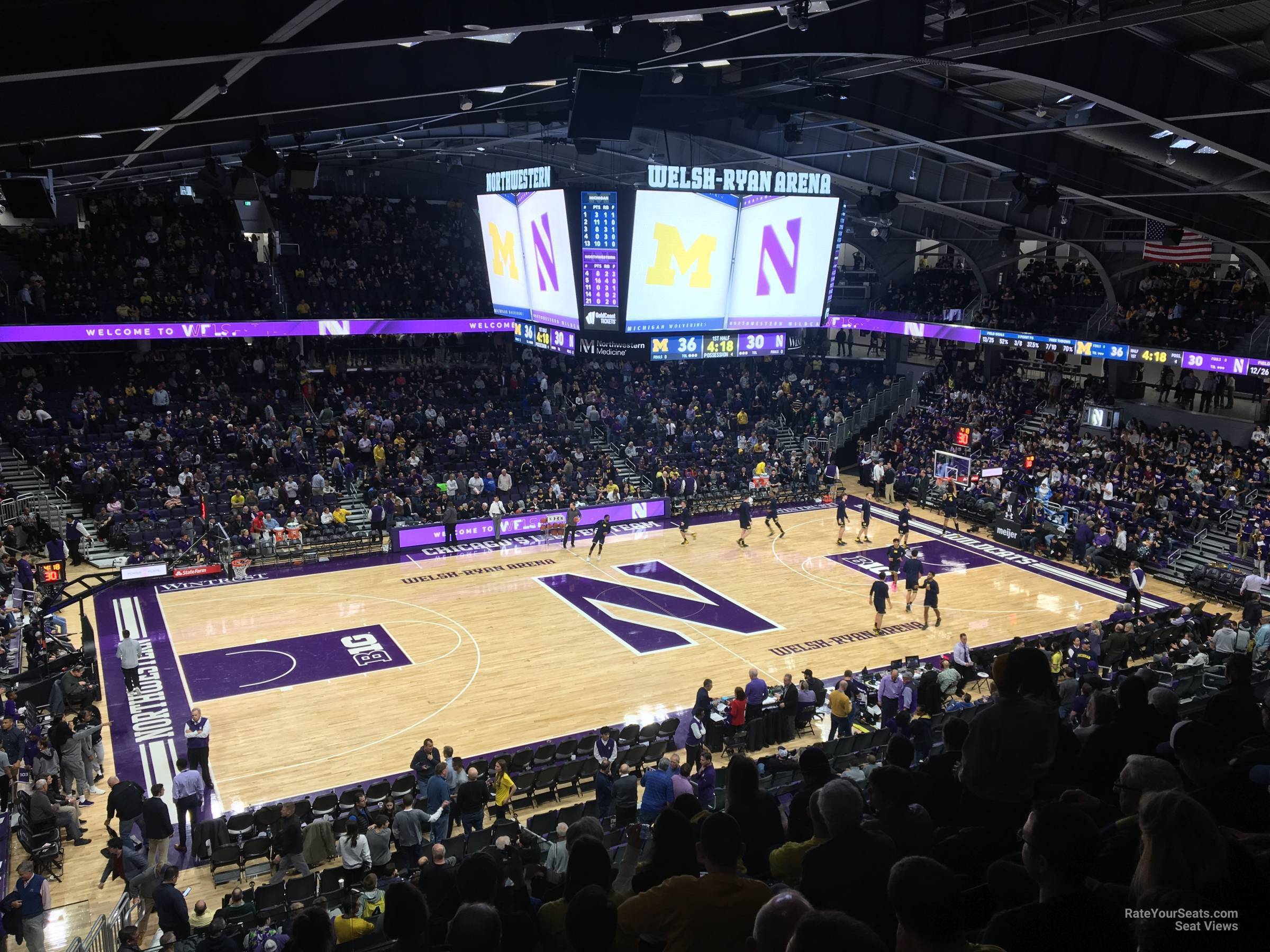 Section 220 at Welsh-Ryan Arena - RateYourSeats.com
