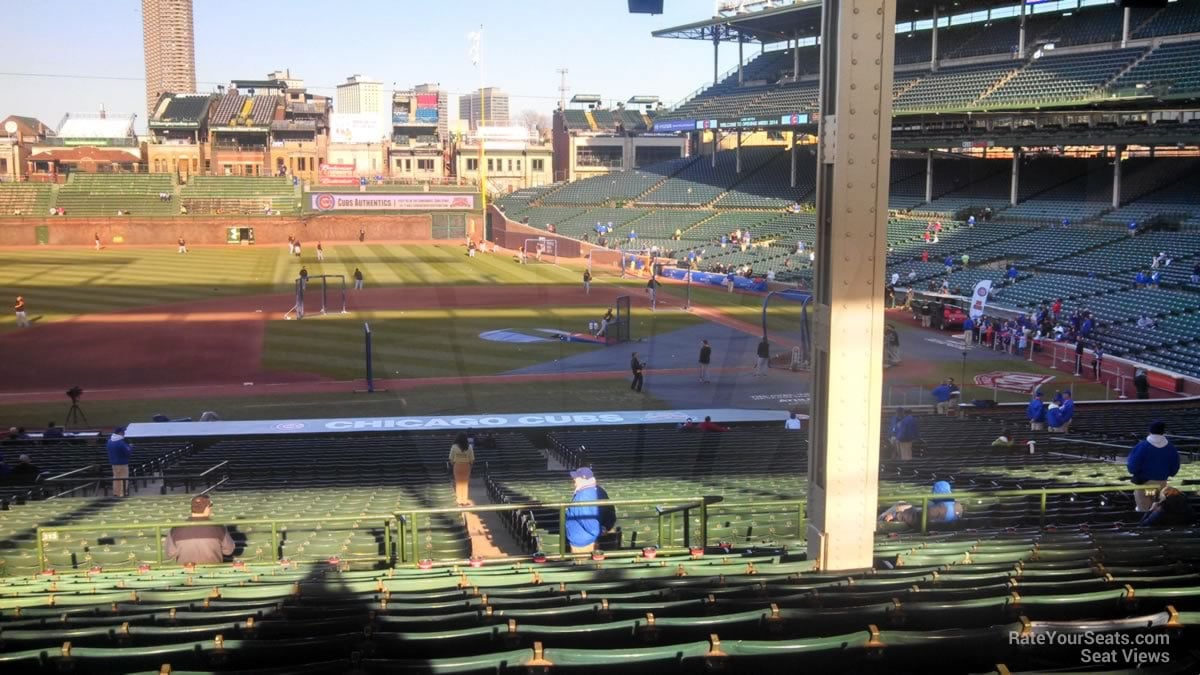 Wrigley Field Section 214 - Chicago Cubs - RateYourSeats.com