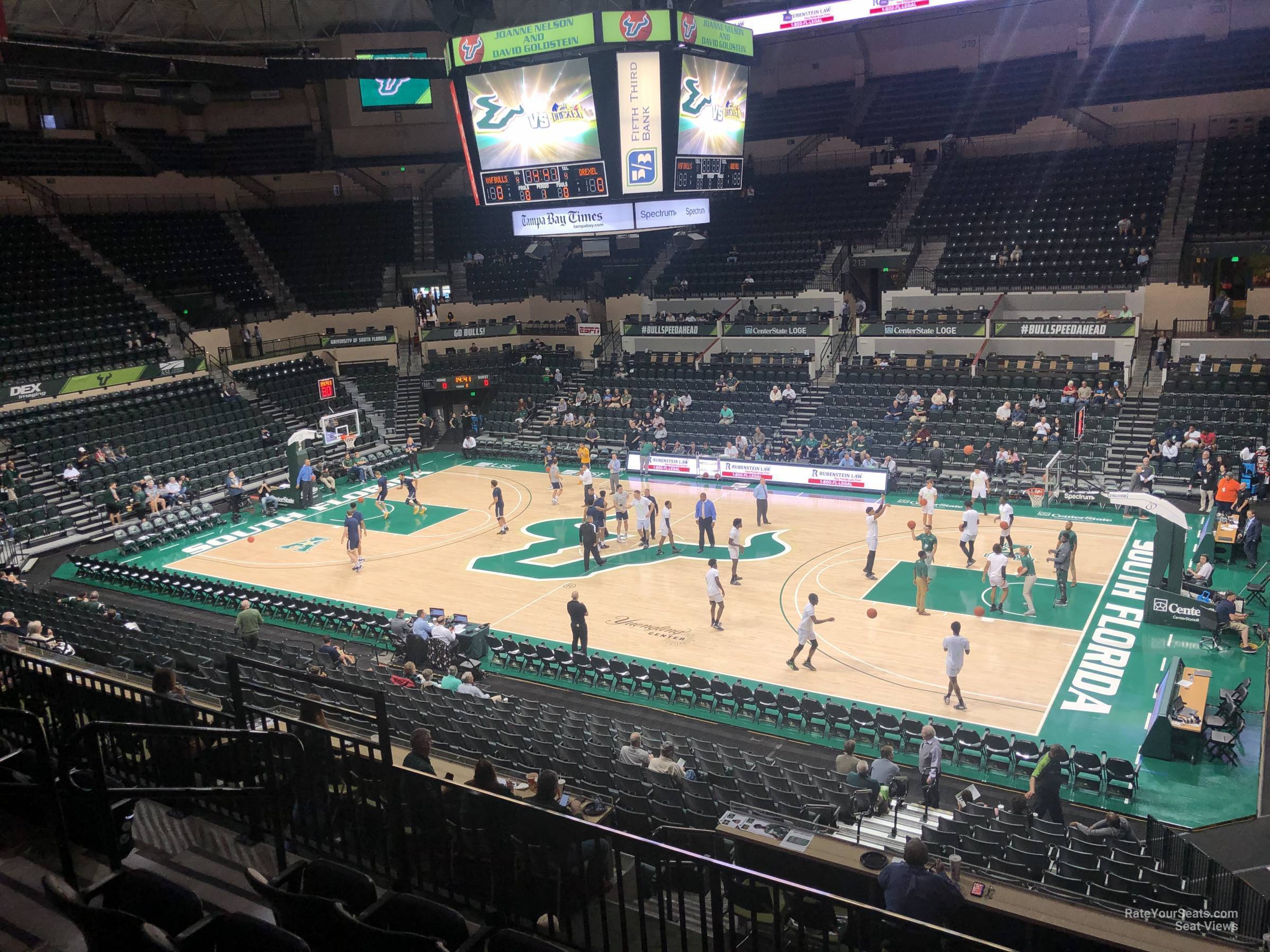 Section 201 at Yuengling Center - RateYourSeats.com