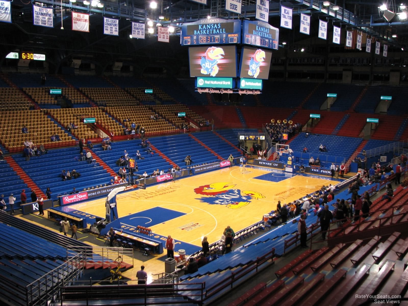 Allen Fieldhouse Seat Sections