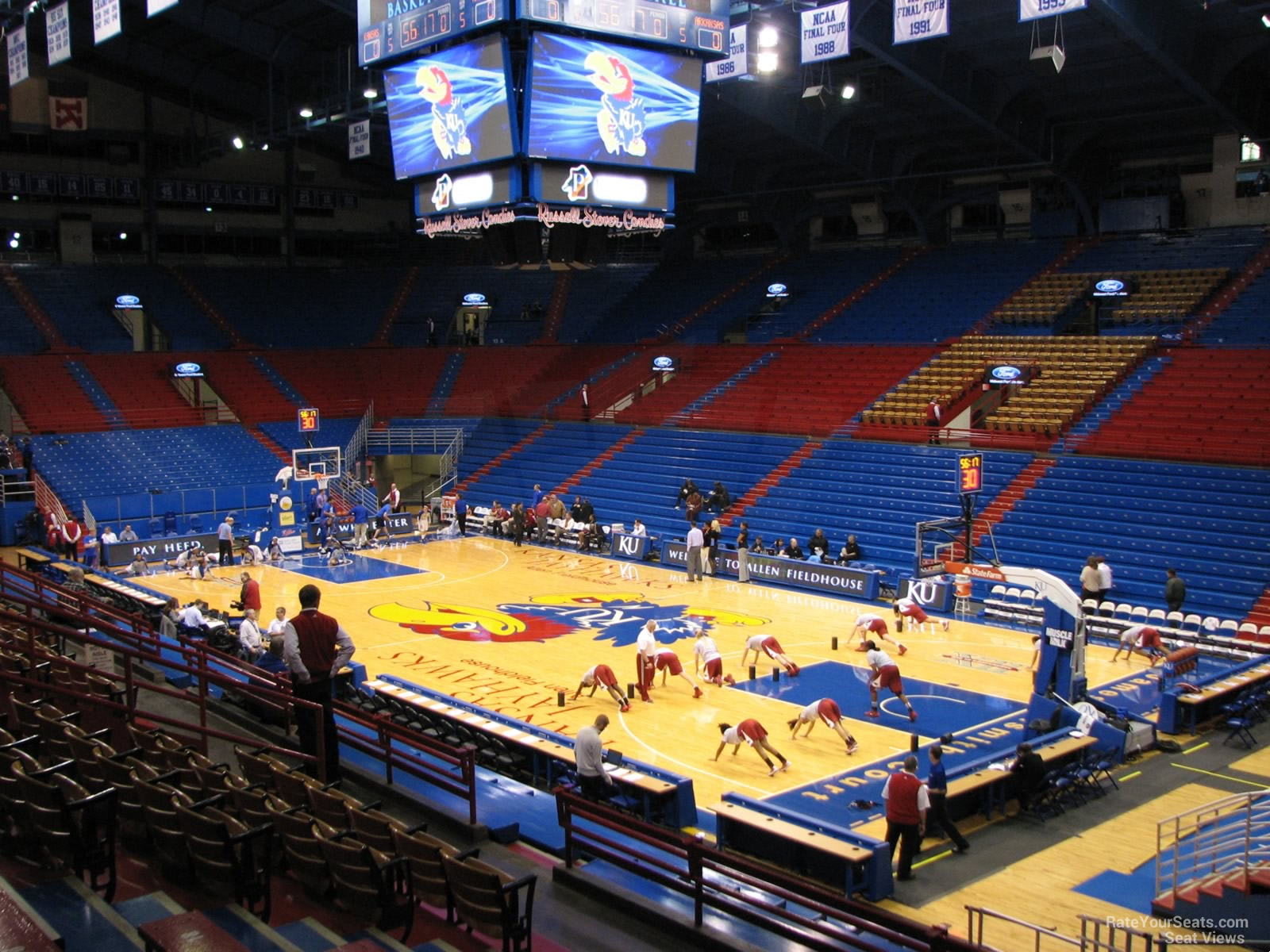 Allen Fieldhouse Seating Chart Virtual | Cabinets Matttroy